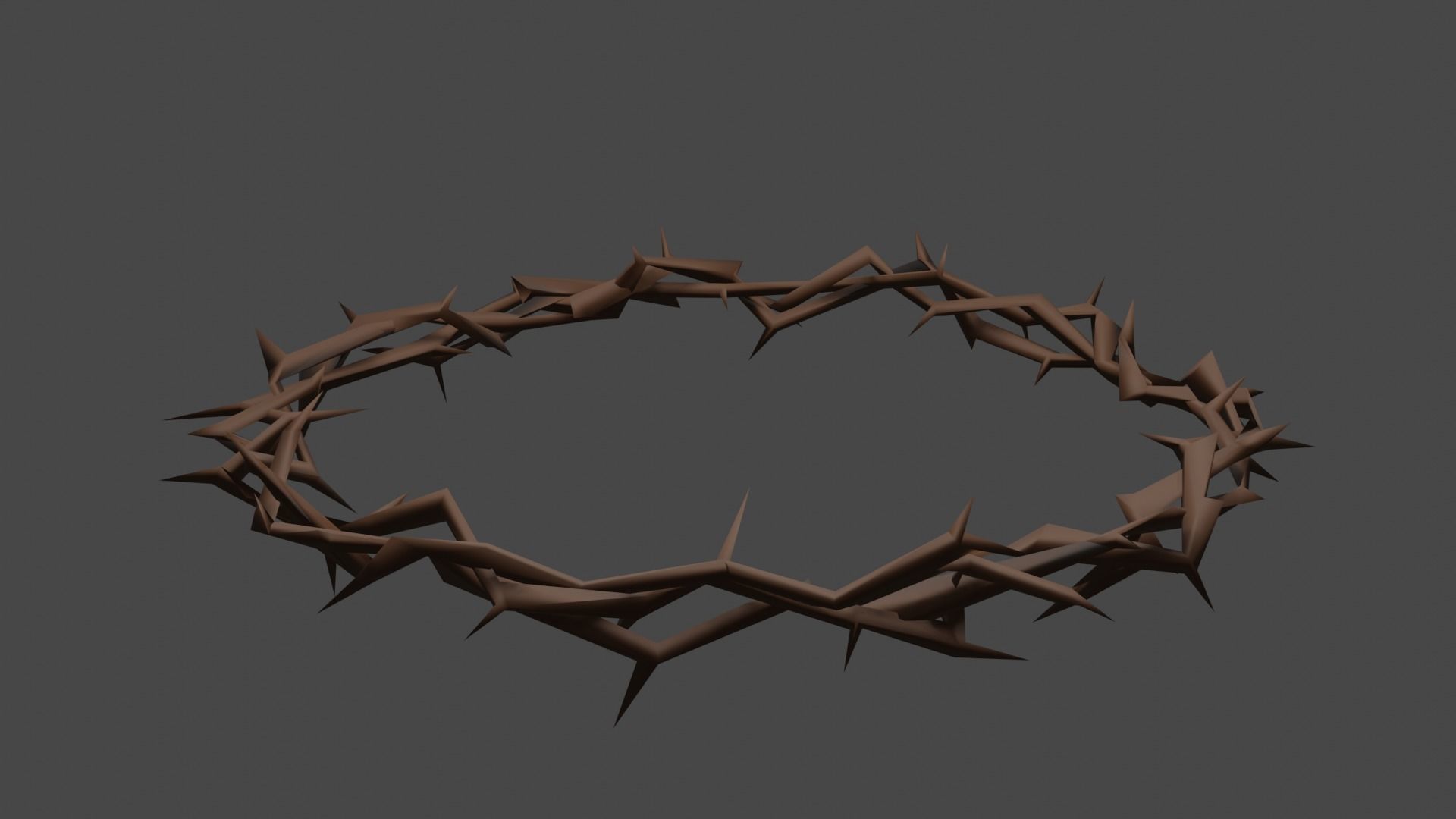 3D model Thorn crown of thorns VR / AR / low-poly | CGTrader