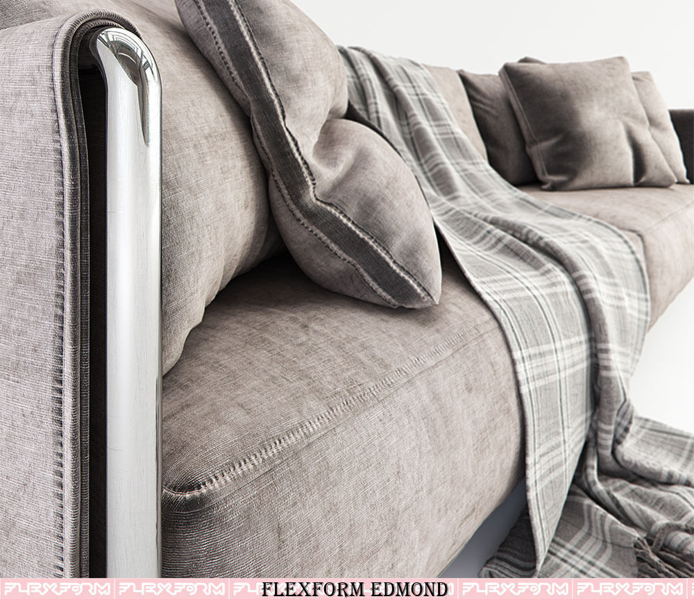 FLEXFORM Edmond 2800mm 3D model | CGTrader