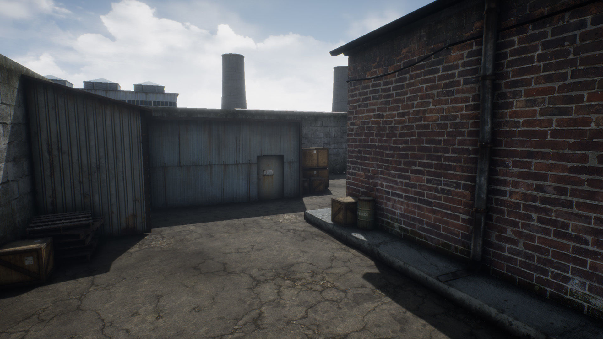 3D model FPS Mobile Game Map v2 with assets VR / AR / low-poly | CGTrader