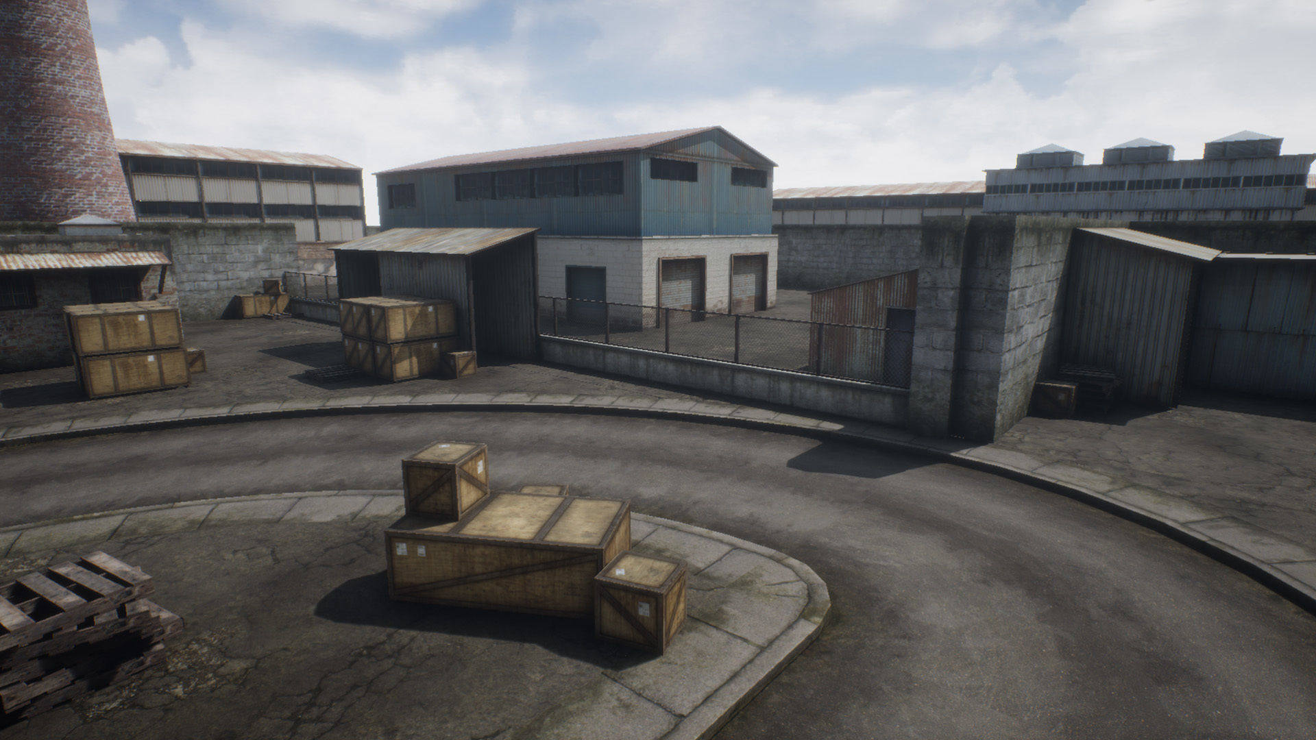 3D model FPS Mobile Game Map v2 with assets VR / AR / low-poly | CGTrader