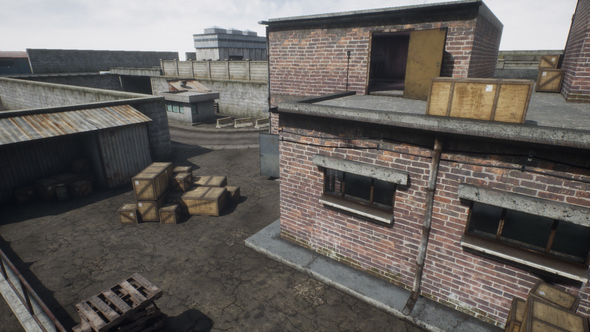 3D model FPS Mobile Game Map v2 with assets VR / AR / low-poly | CGTrader