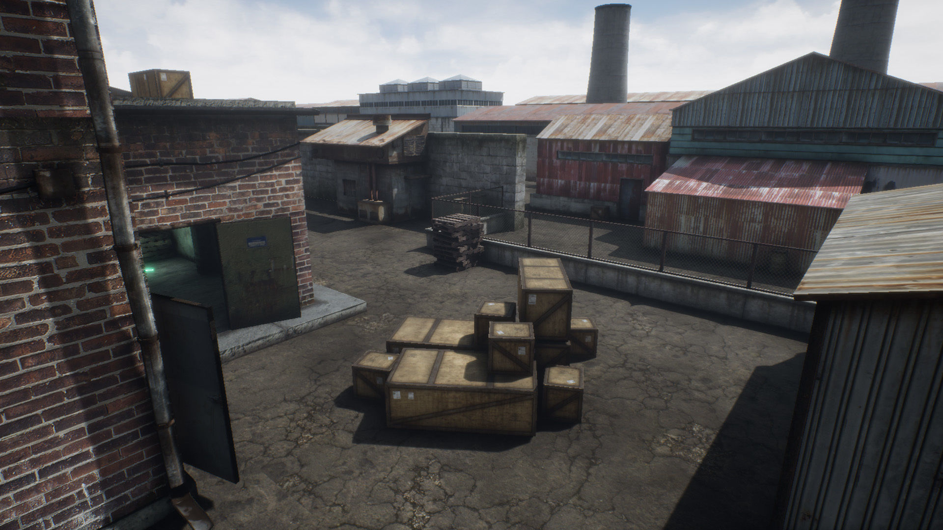 3D model FPS Mobile Game Map v2 with assets VR / AR / low-poly | CGTrader