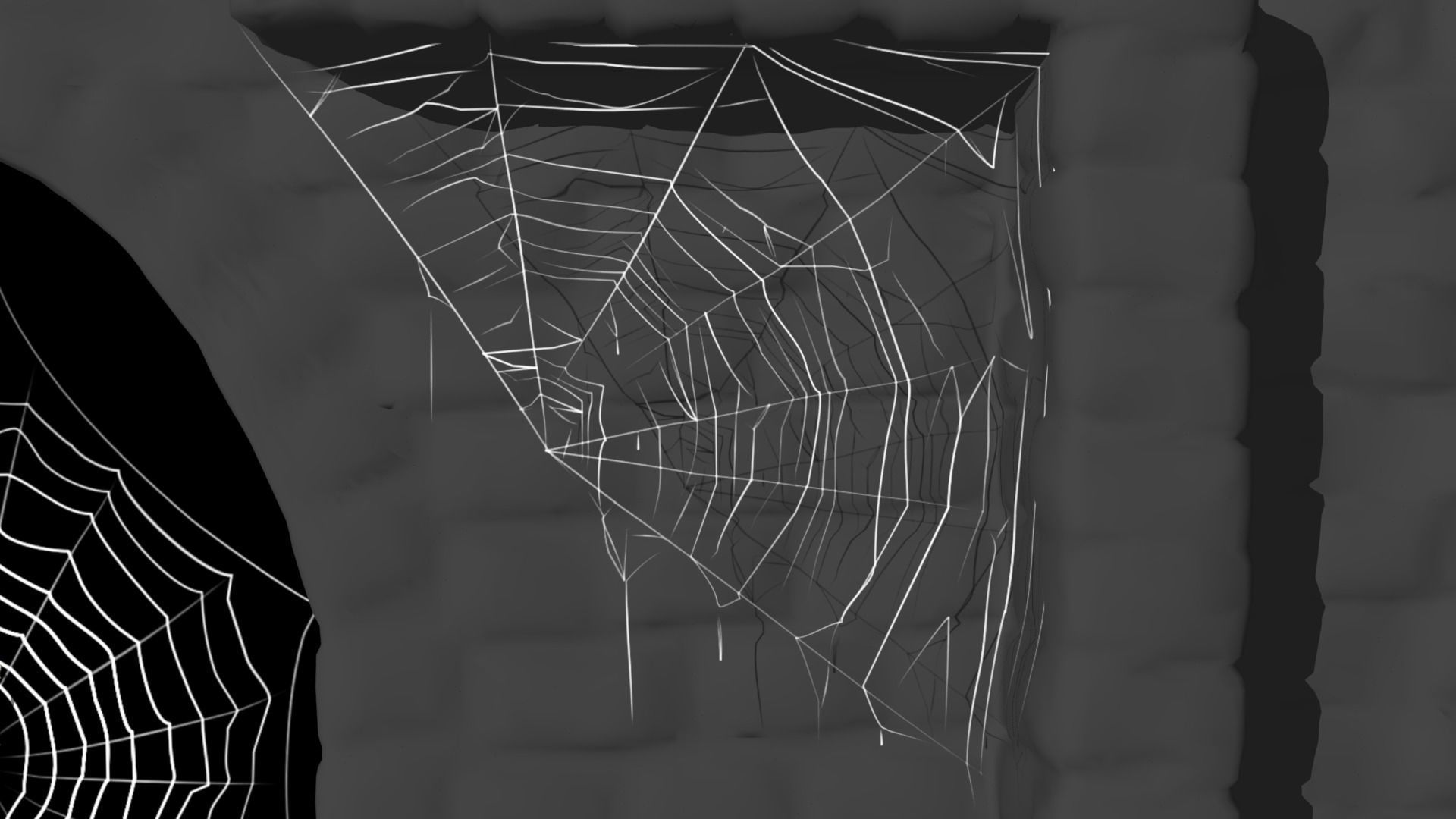 3D model Cobweb collection VR / AR / low-poly | CGTrader
