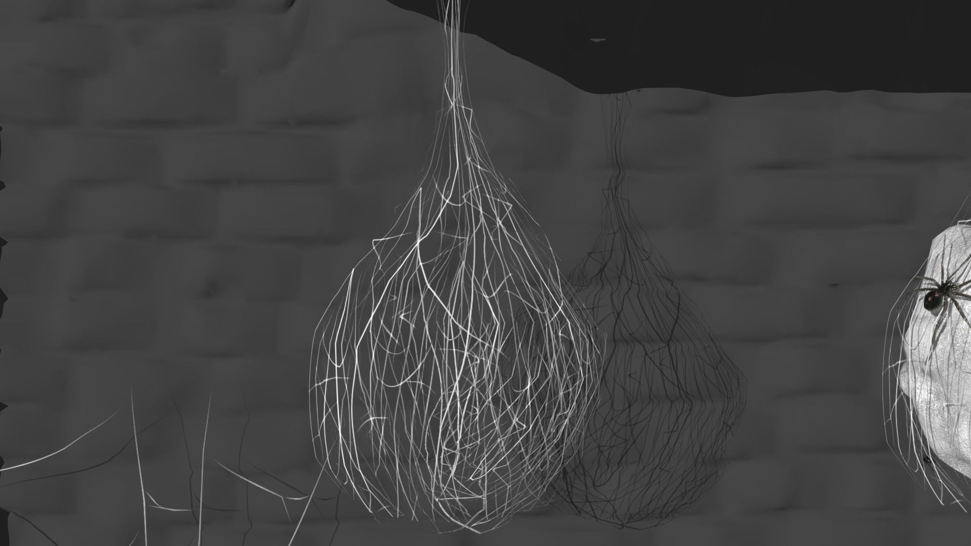 3D model Cobweb collection VR / AR / low-poly | CGTrader