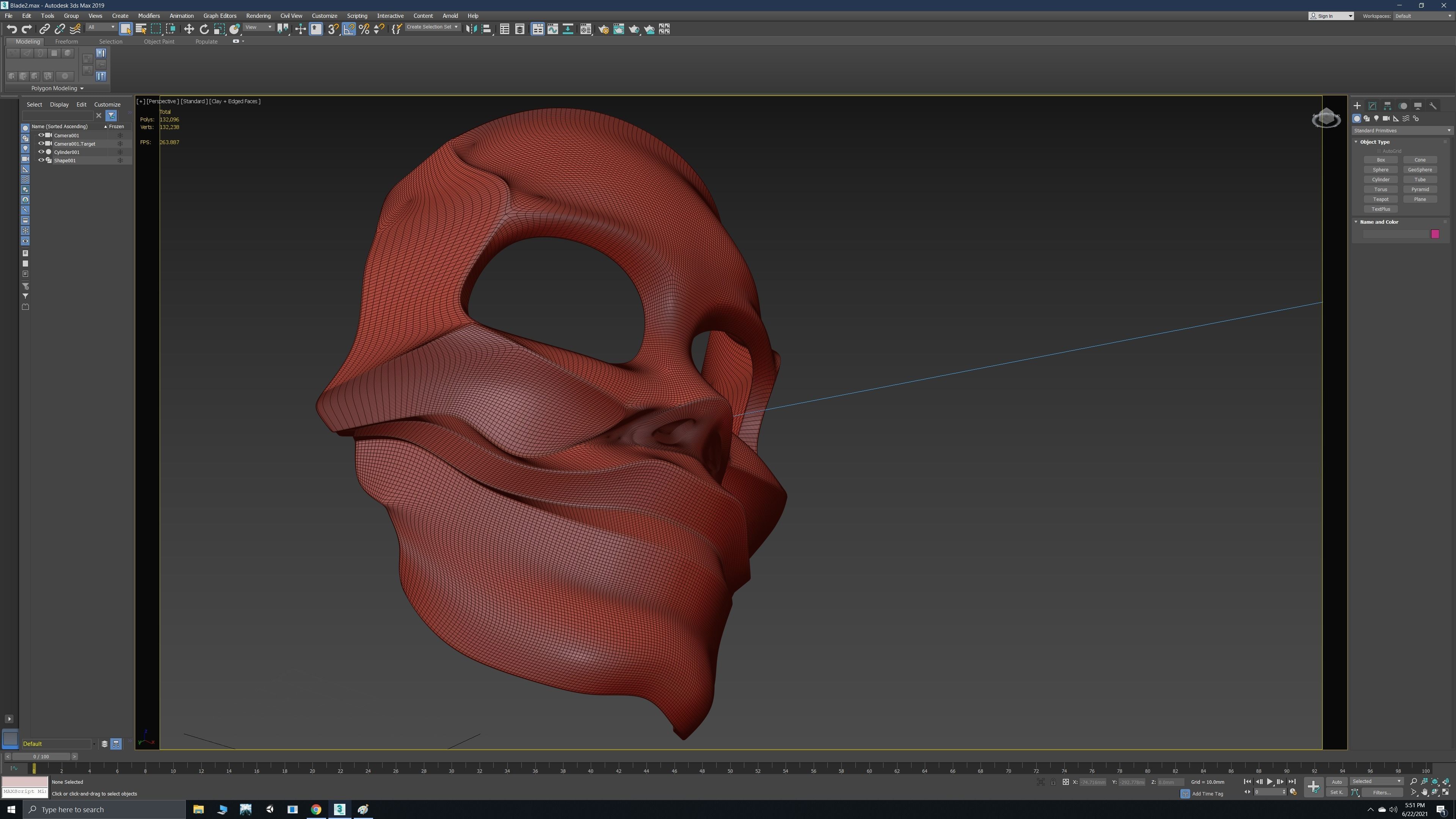 Puppet Master Blade Mask for Cosplay 3D model 3D printable | CGTrader