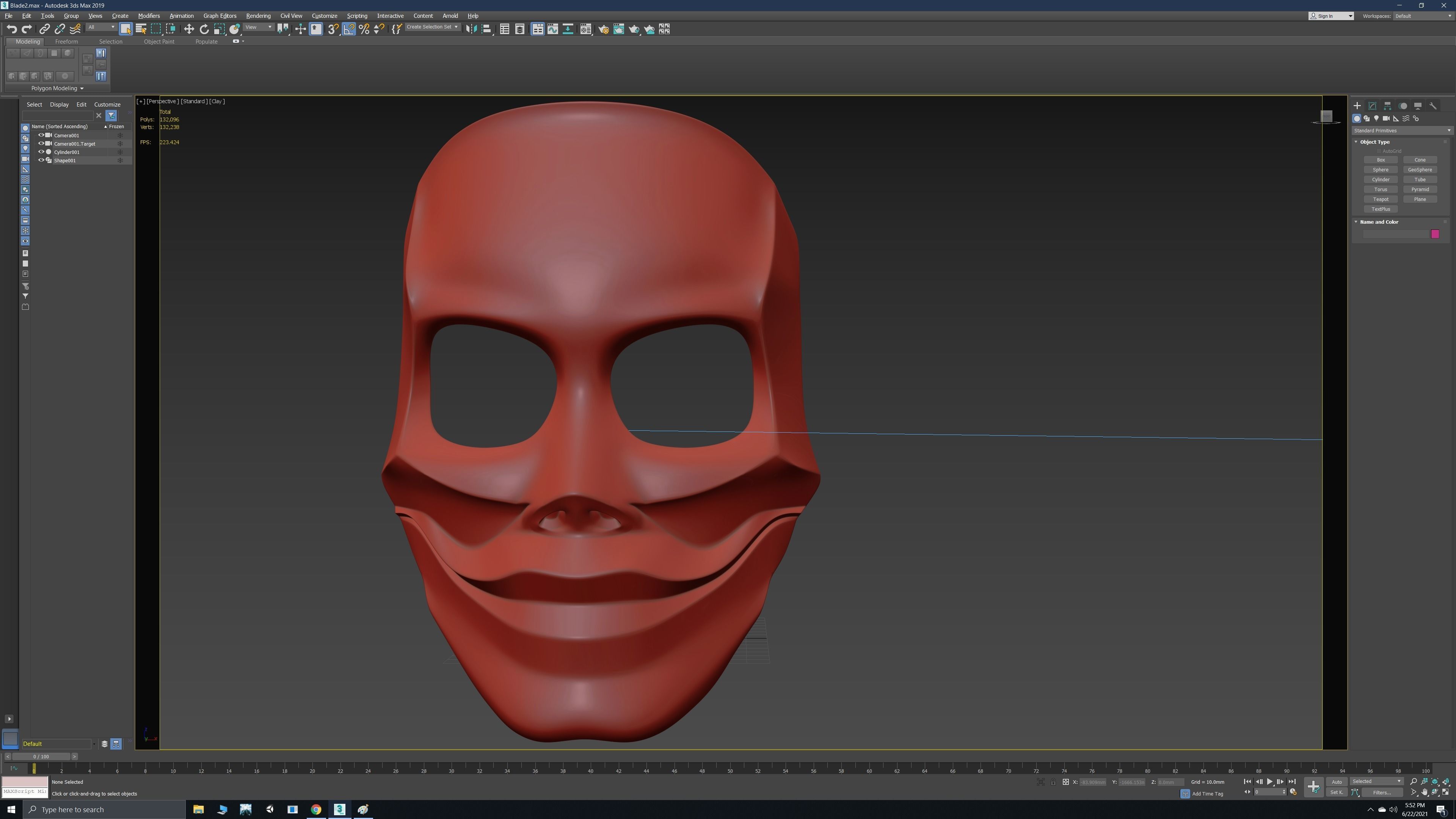 Puppet Master Blade Mask for Cosplay 3D model 3D printable | CGTrader