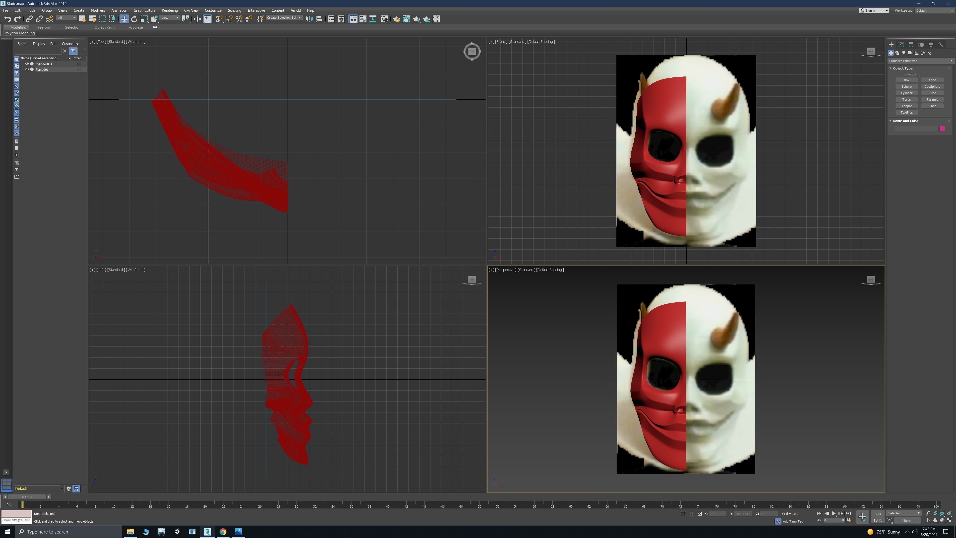 Puppet Master Blade Mask for Cosplay 3D model 3D printable | CGTrader