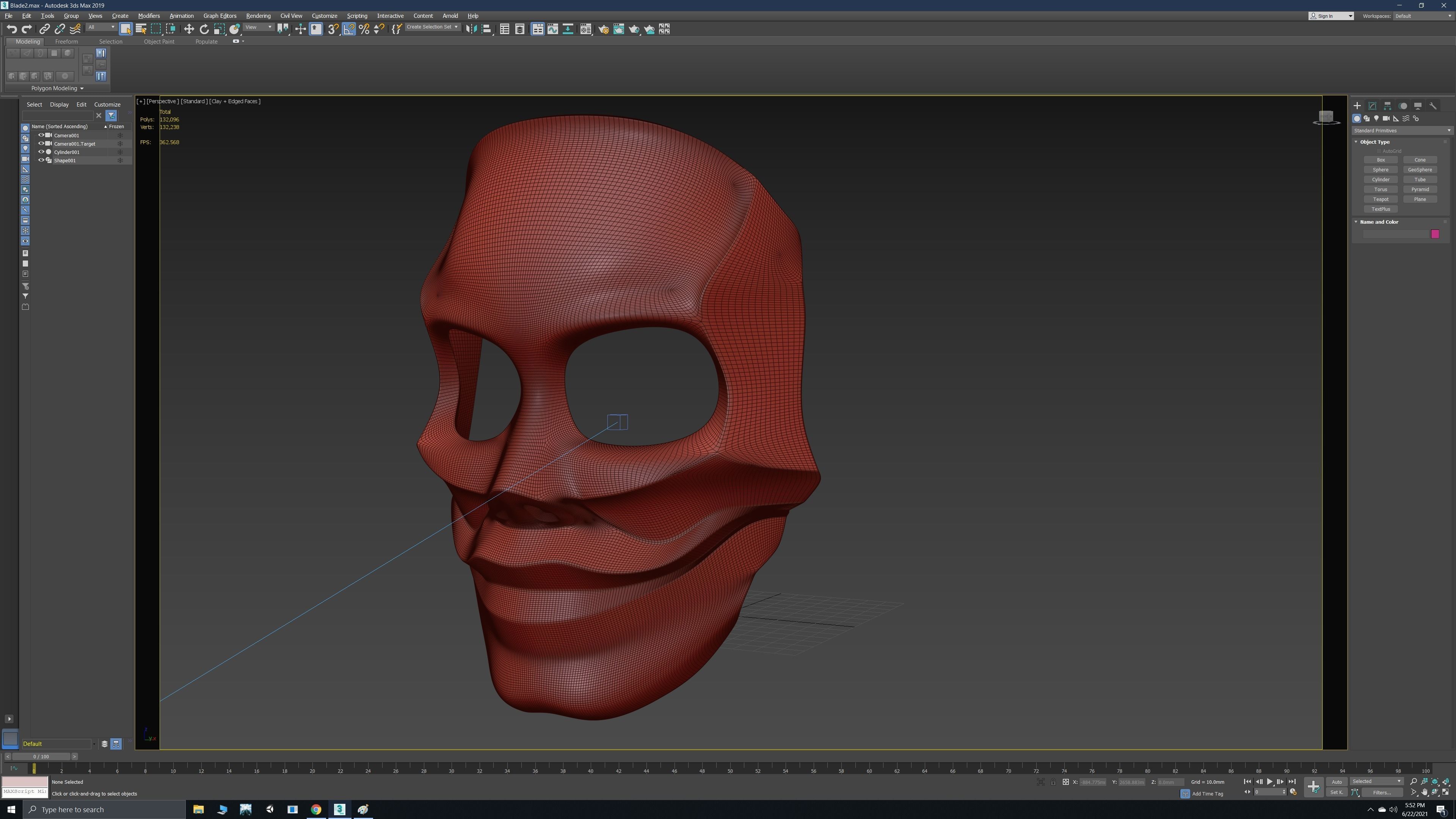 Puppet Master Blade Mask for Cosplay 3D model 3D printable | CGTrader