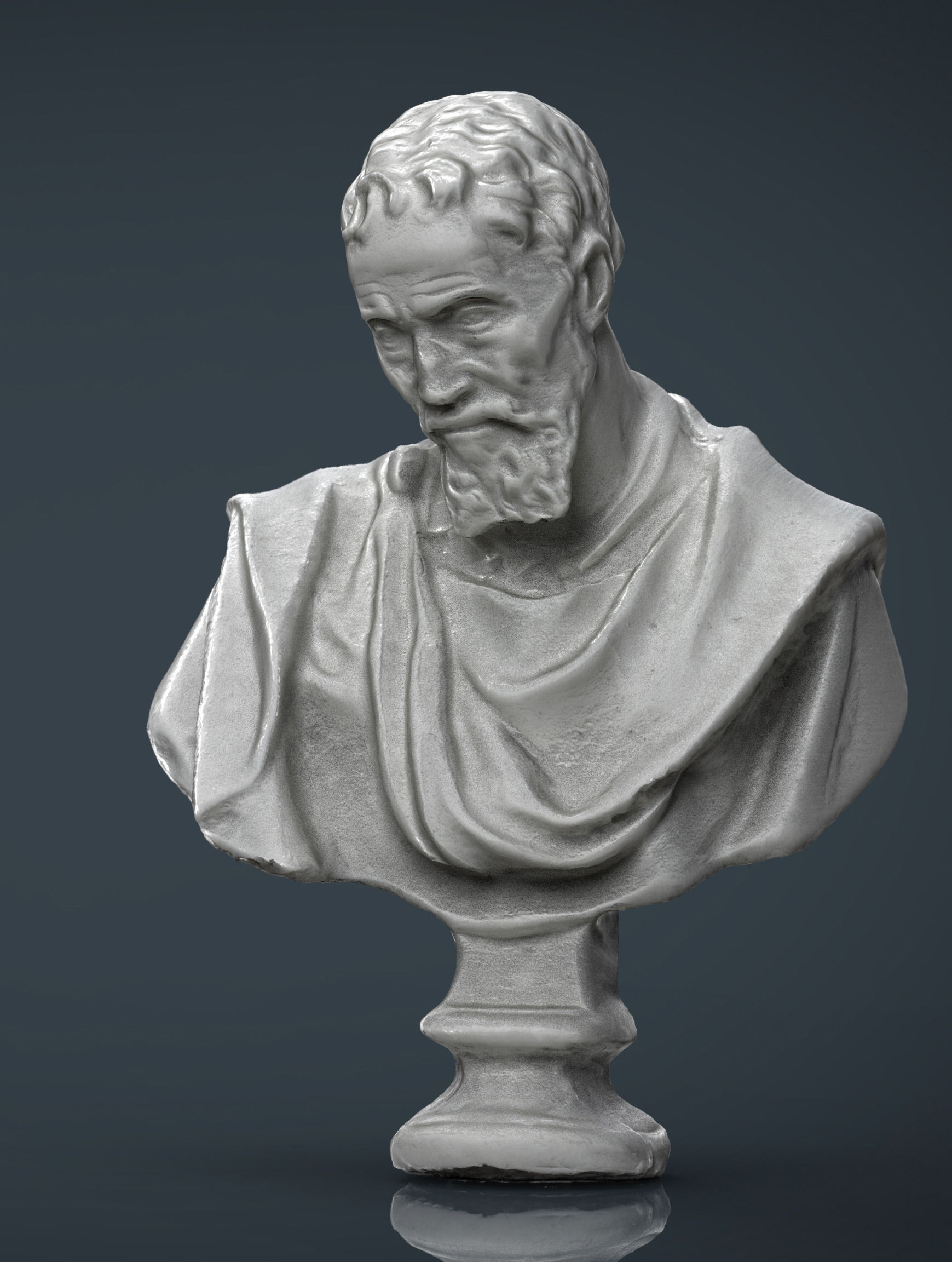 3D model BUST of person VR / AR / low-poly | CGTrader