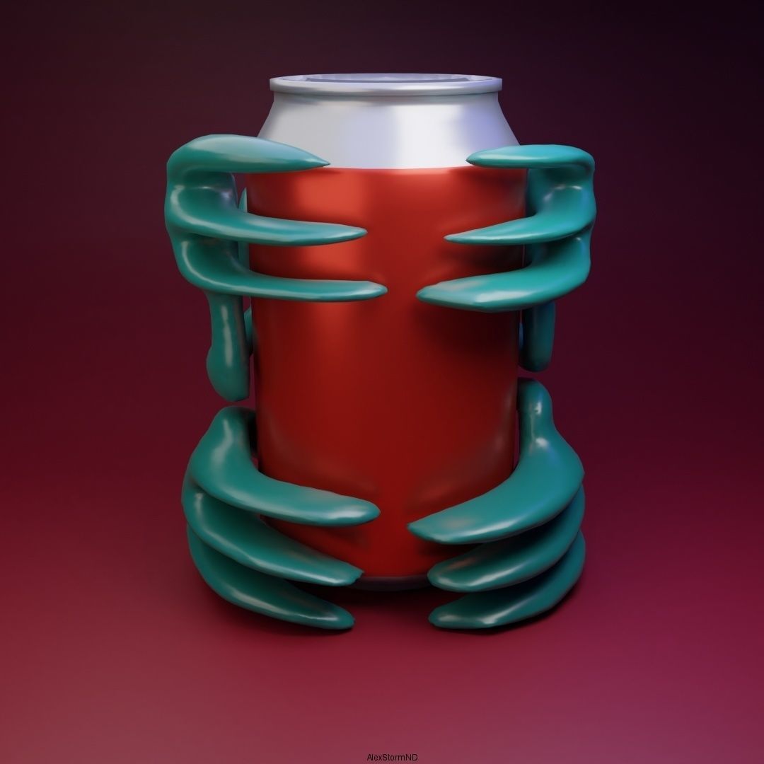 Baby monster and coca cola 3D model 3D printable | CGTrader