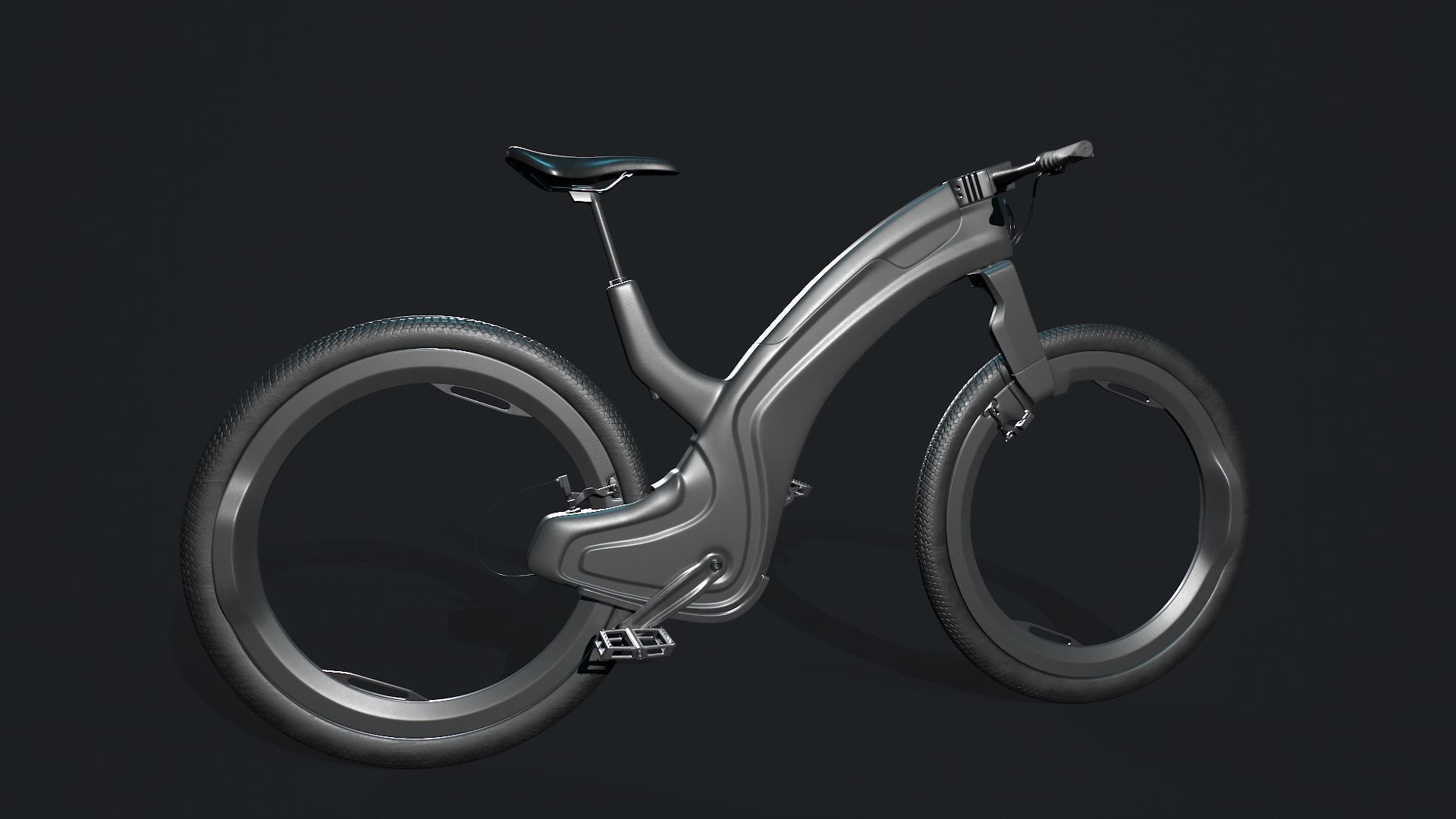 ElectroVelo futuristic bike design 3D model | CGTrader