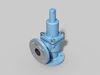 DN40 PN40 - Pressure safety valve vertical - Autodesk Inventor 3D model ...