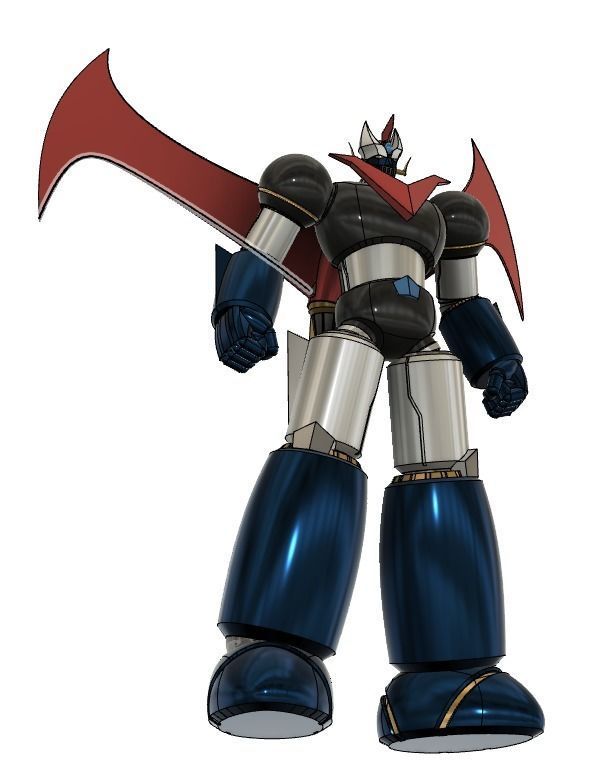 30cm great mazinger statue 3d model 3D model 3D printable | CGTrader