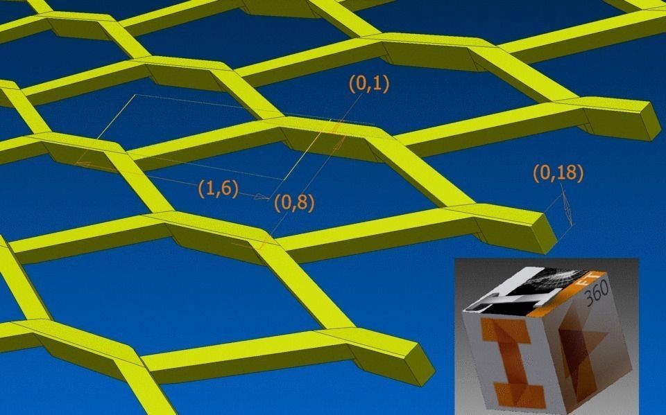 braz 3D filtre grillage grille expanded metal mesh separator ... free ...