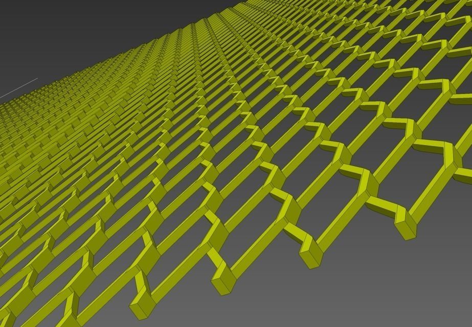 braz 3D filtre grillage grille expanded metal mesh separator ... free ...