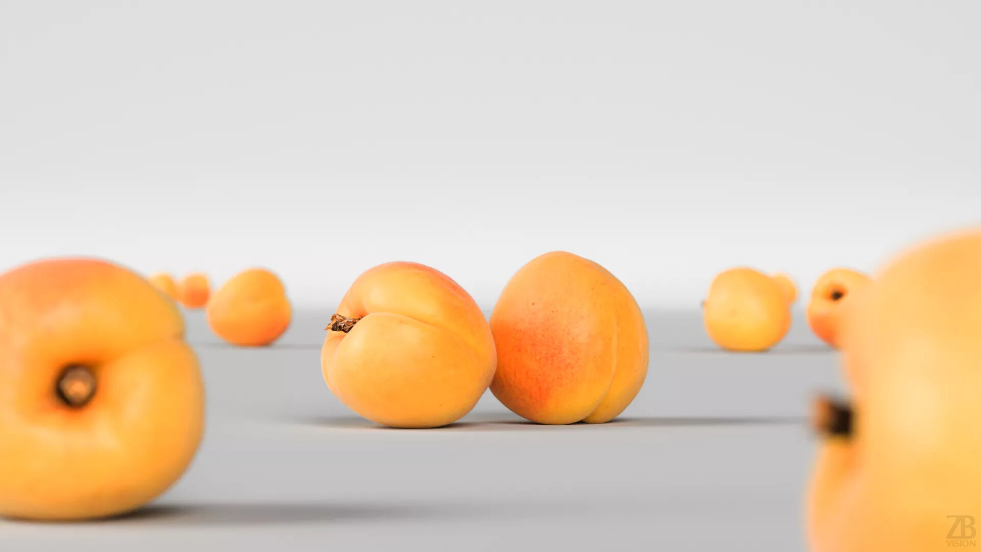 Apricot 3D model | CGTrader