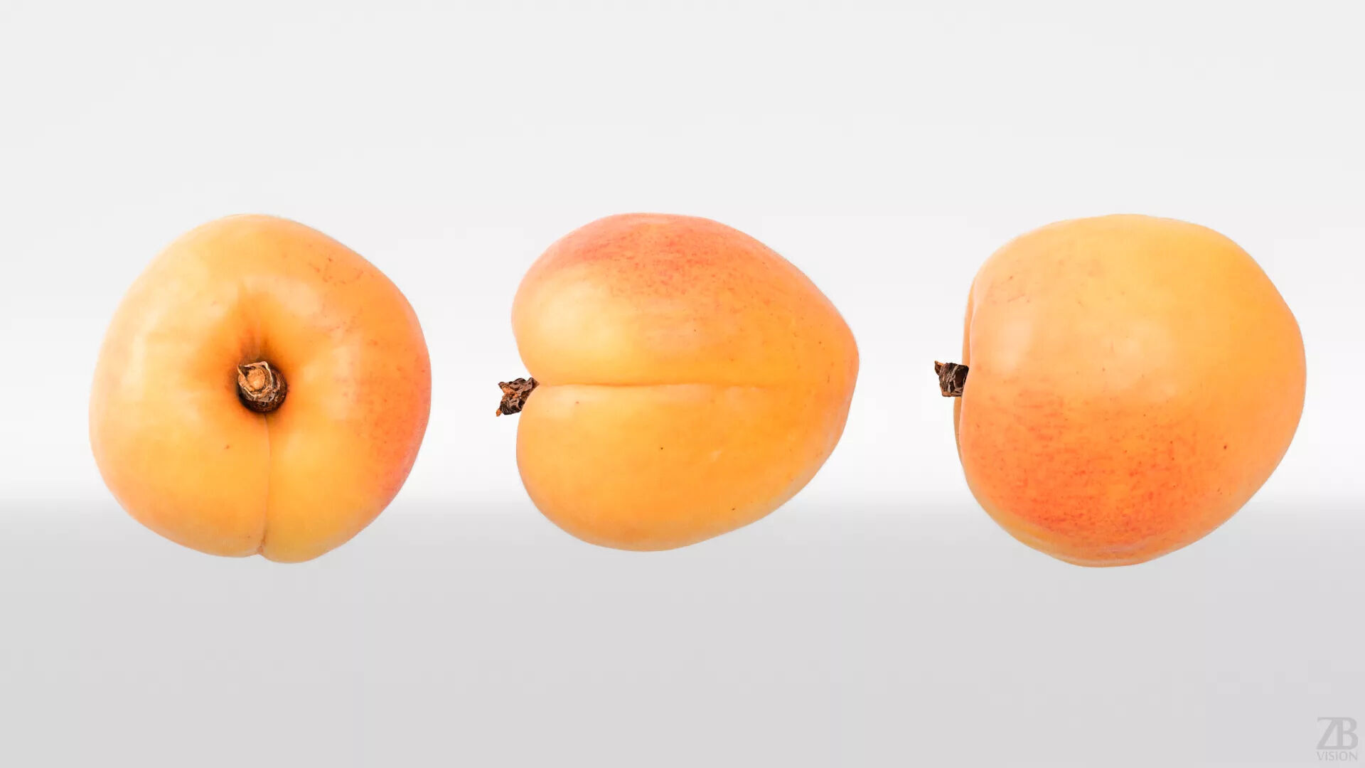 Apricot 3D model | CGTrader