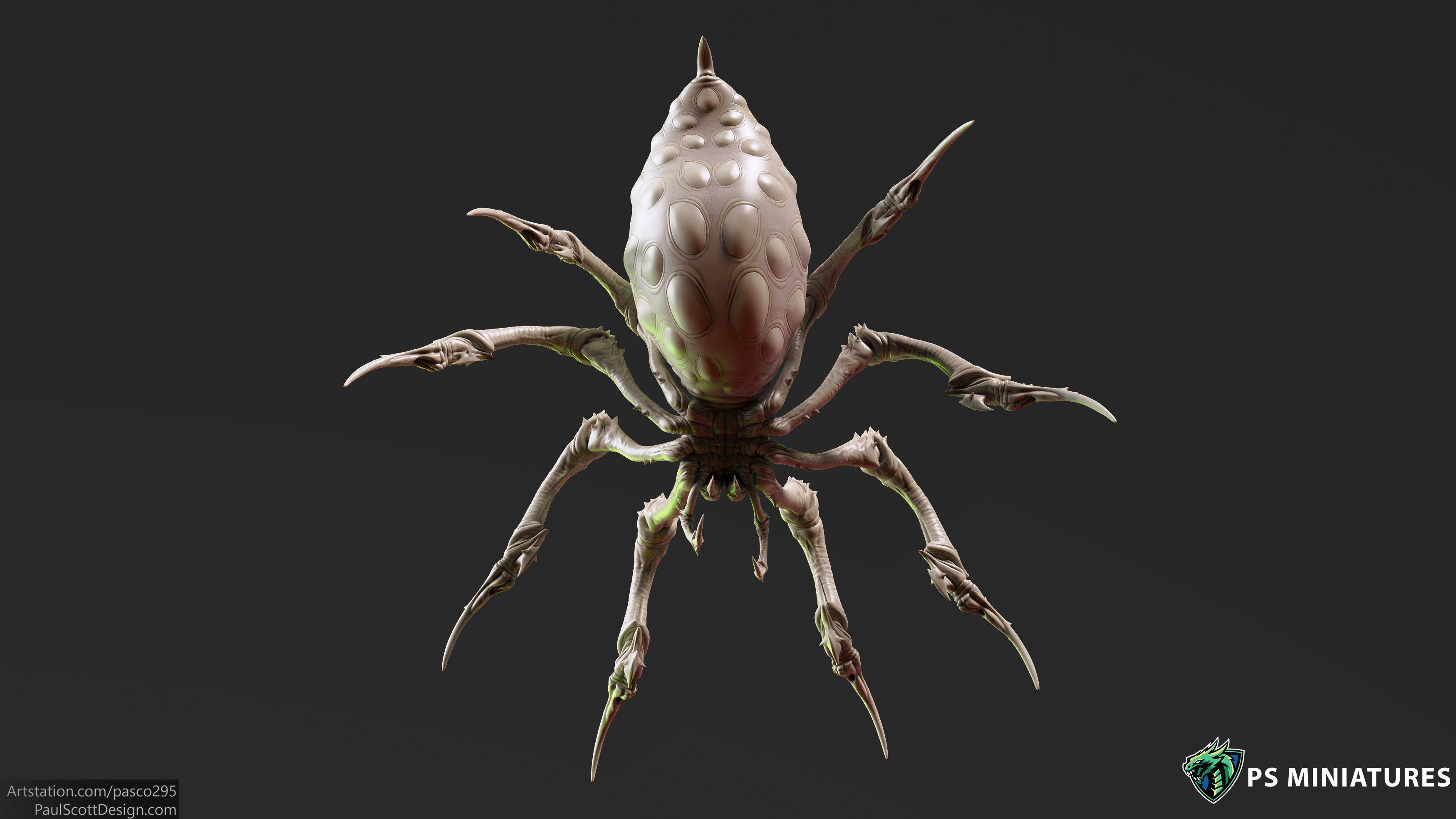 Phase Spider Pose 1 - 3D Printable 3D model 3D printable | CGTrader