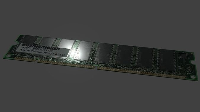 RAM Stick free VR / AR / low-poly 3D model | CGTrader