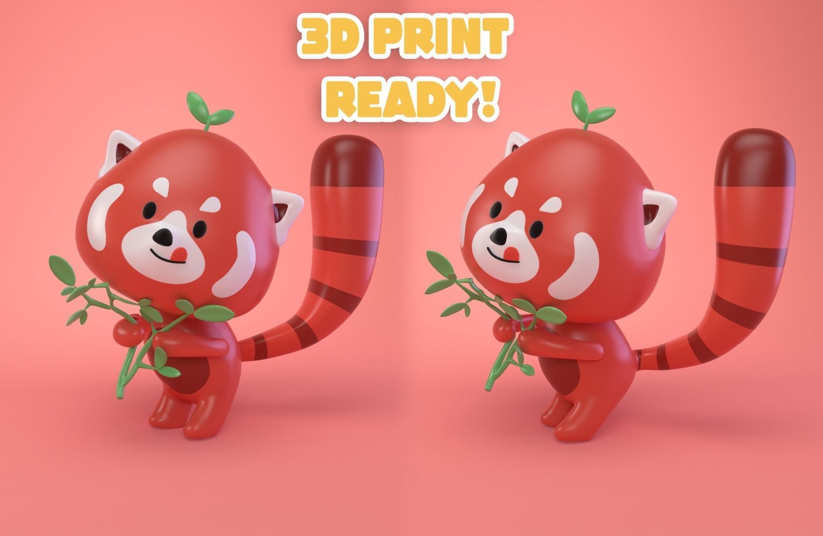 Little Red One 3D model 3D printable | CGTrader
