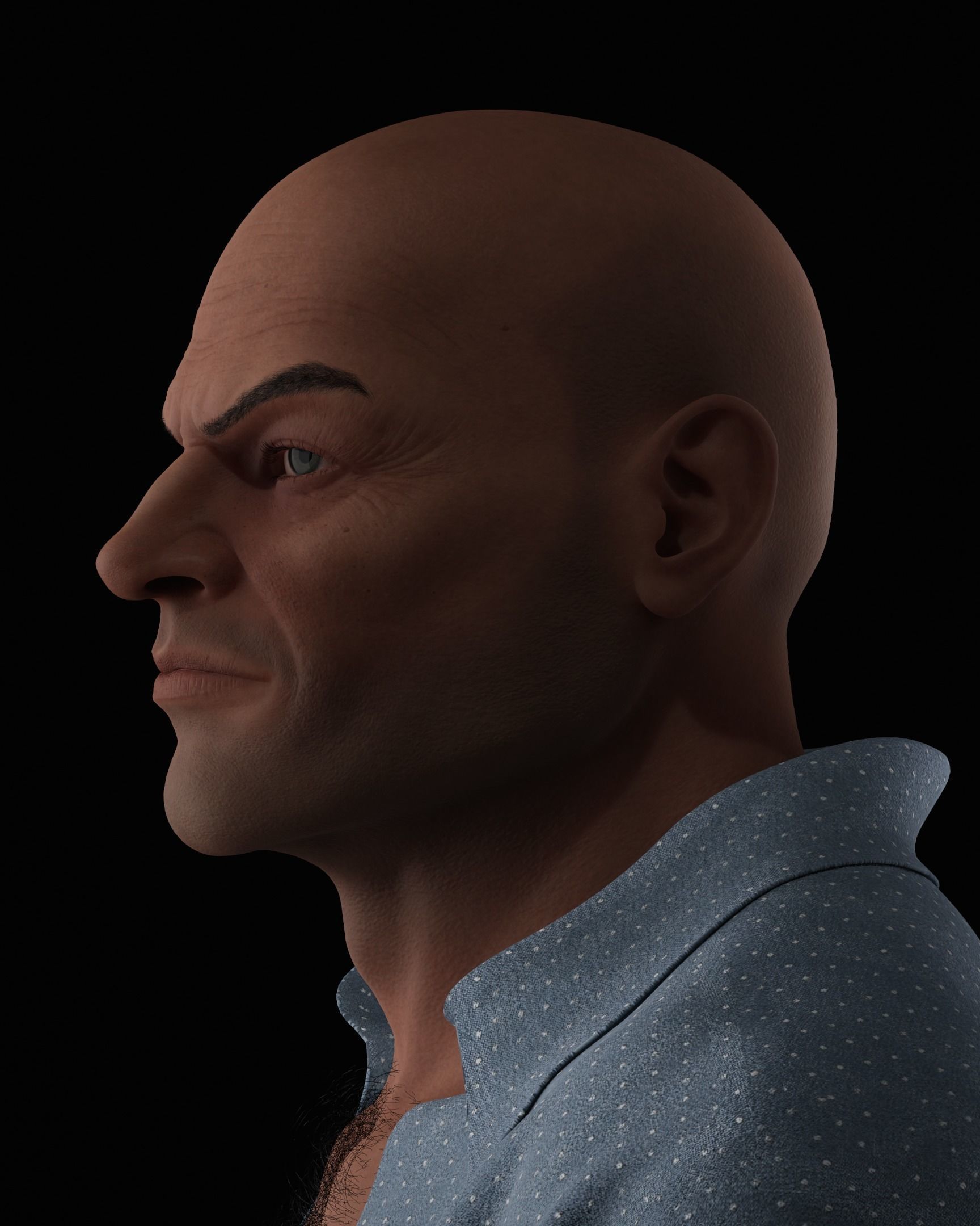 Realistic Male Character free 3D model | CGTrader