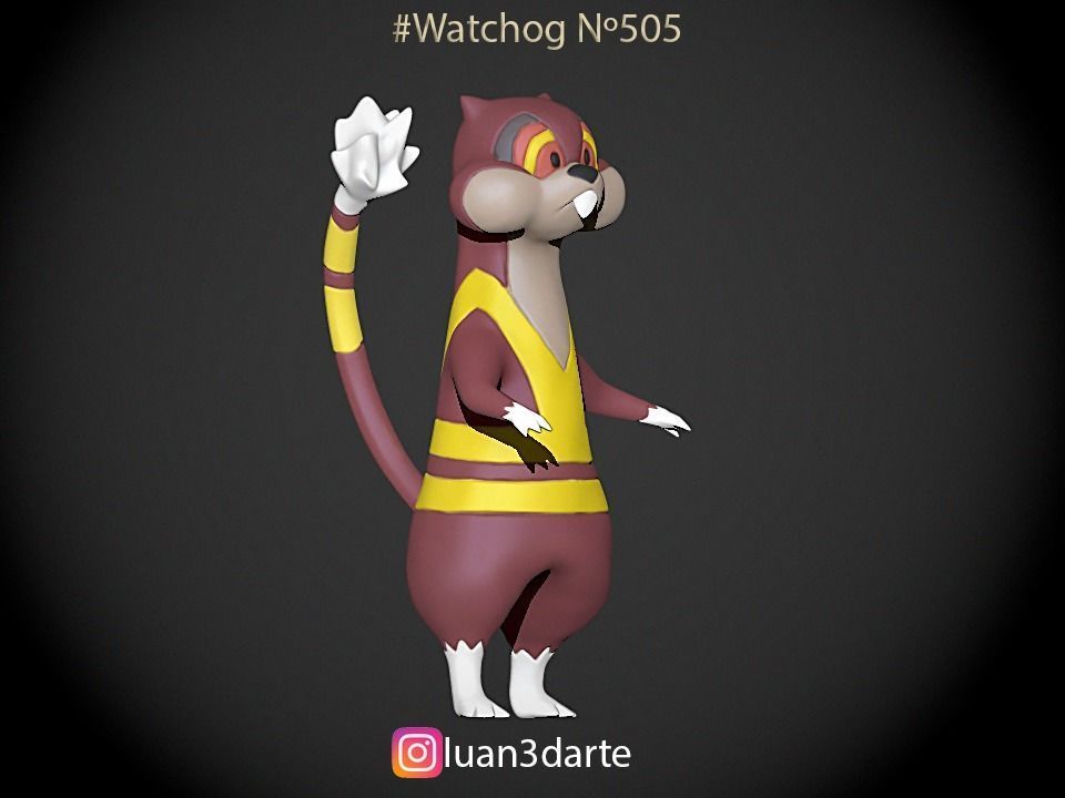 Watchog STL watchdog 3D model 3D printable | CGTrader