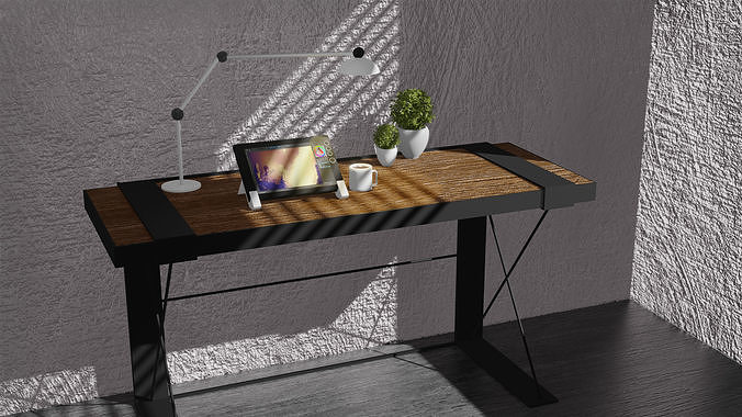 Desktop designer free 3D model | CGTrader