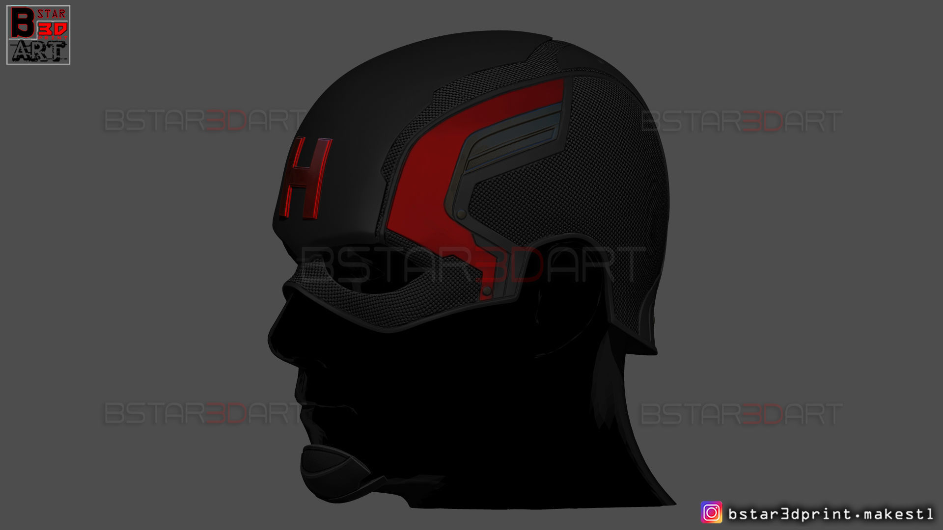 Captain Hydra Helmet - Marvel Comics - High Quality Model 3D model 3D ...