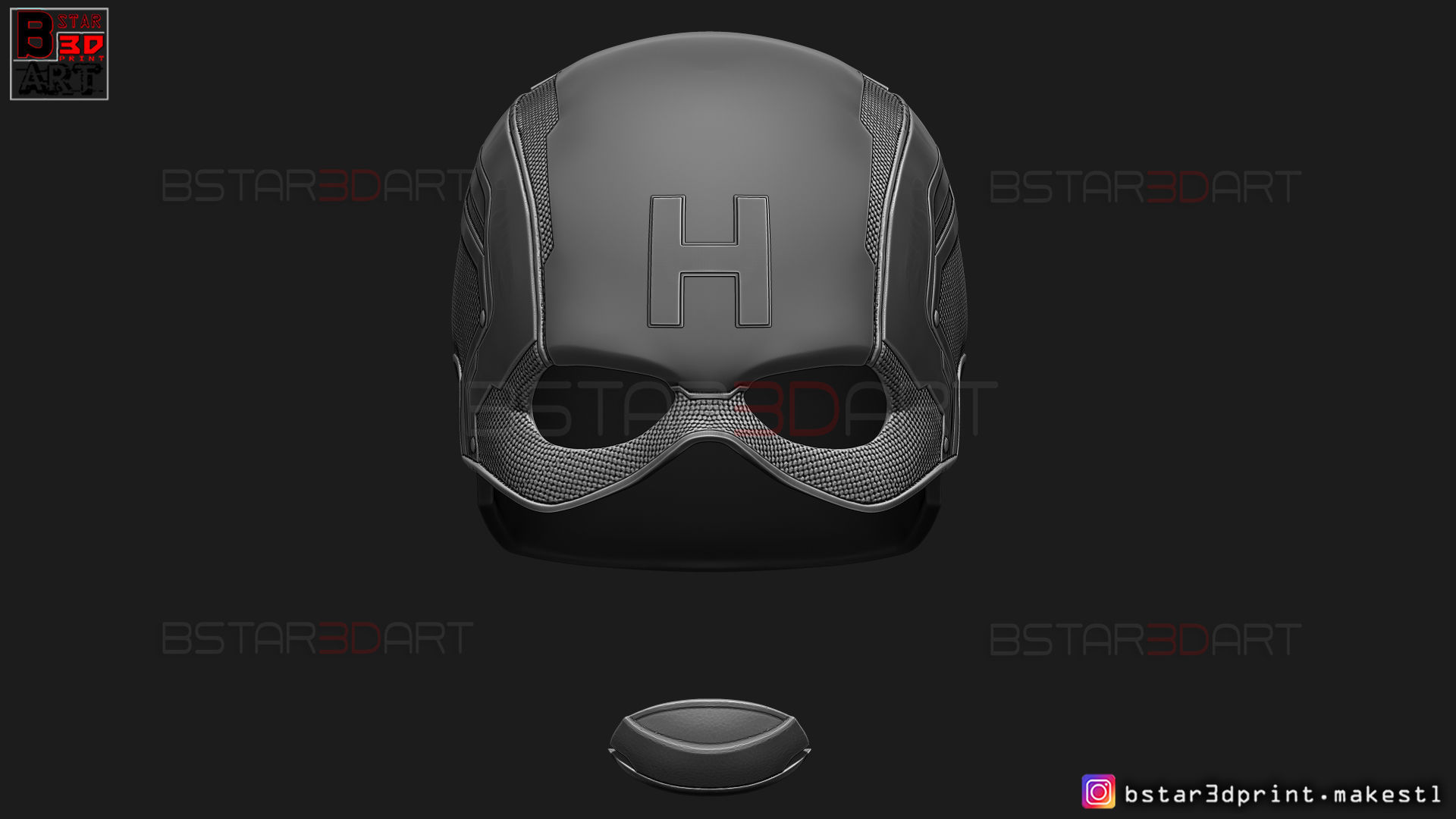 Captain Hydra Helmet - Marvel Comics - High Quality Model 3D model 3D ...