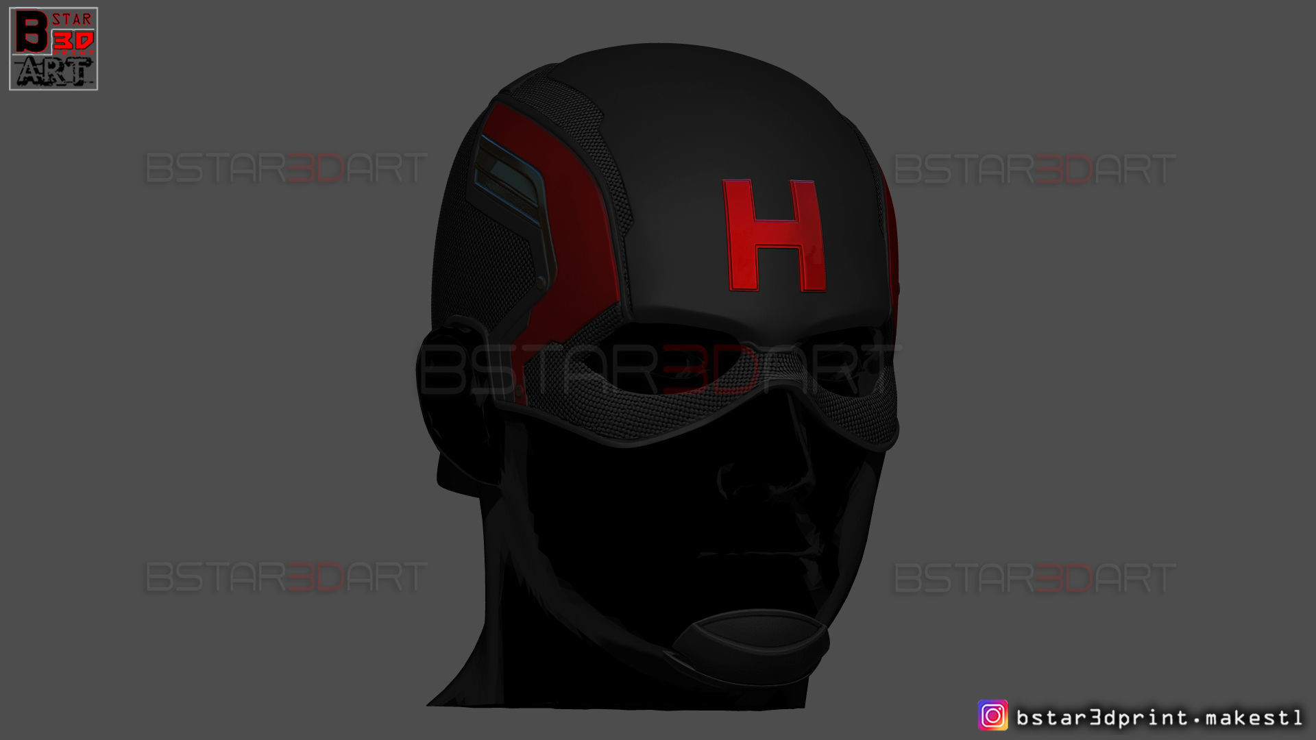 Captain Hydra Helmet - Marvel Comics - High Quality Model 3D model 3D ...