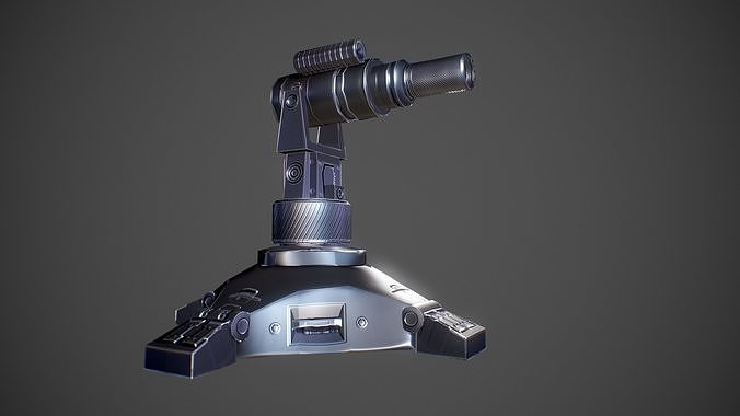3D model Mini Gun VR / AR / low-poly | CGTrader