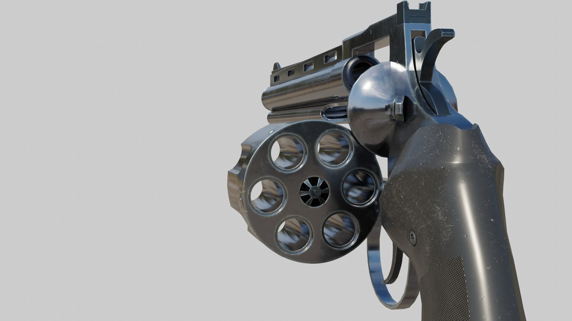 Colt Python 3D model | CGTrader