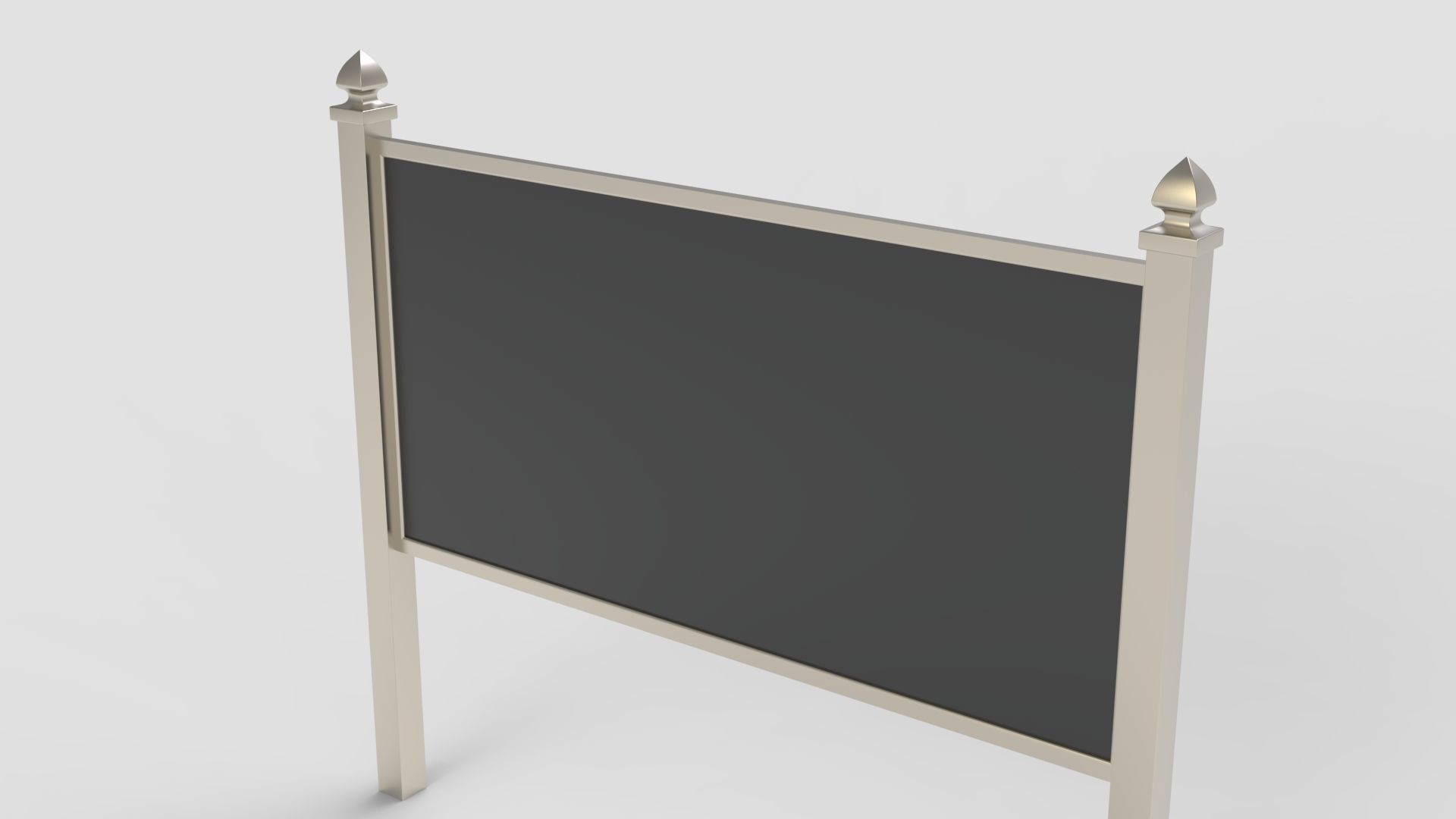 Outdoor Business Sign 3D model | CGTrader