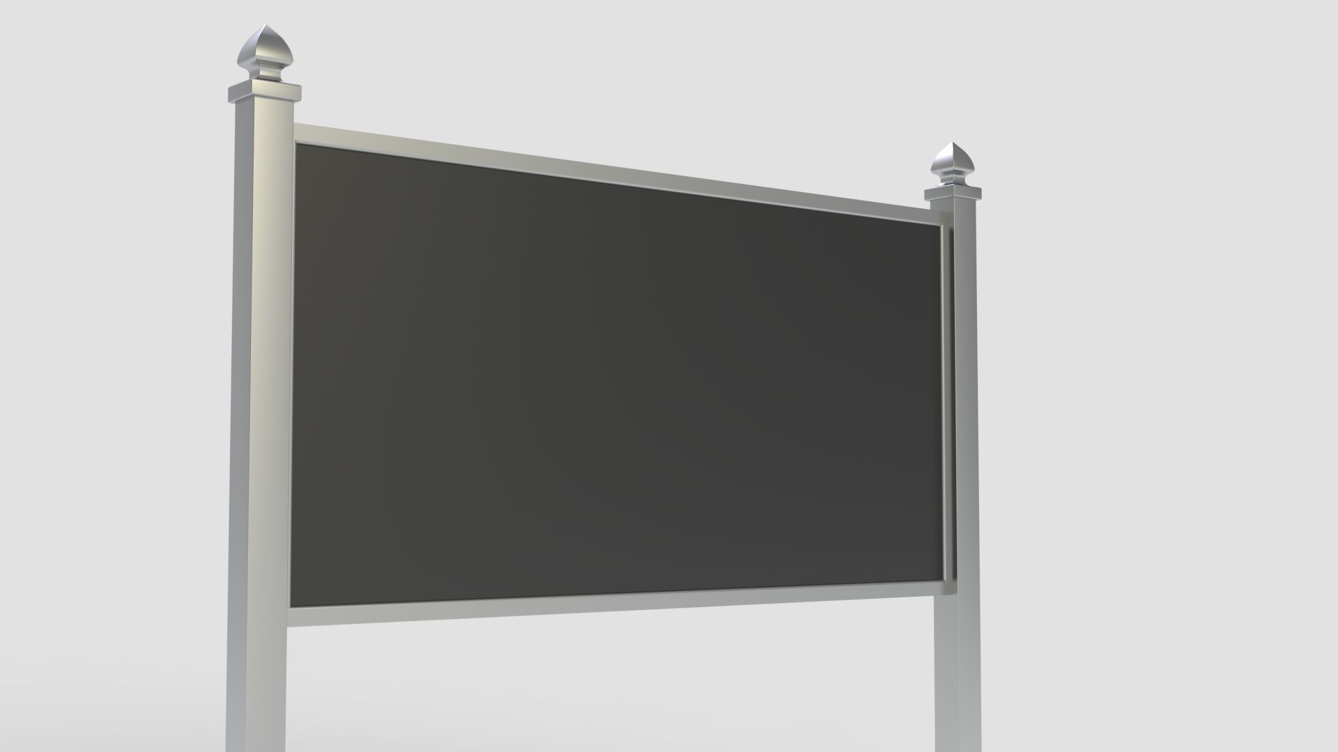 Outdoor Business Sign 3D model | CGTrader