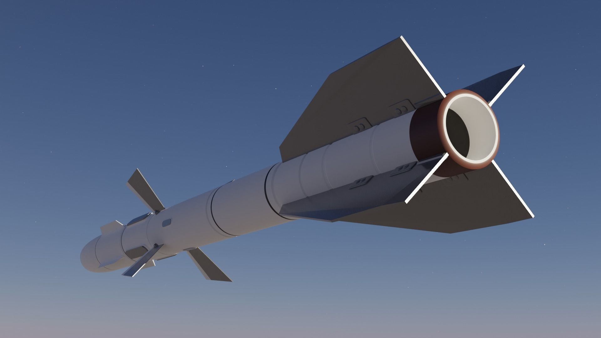 3D model Ultimate Russian Air to Air Missiles Pack VR / AR / low-poly ...