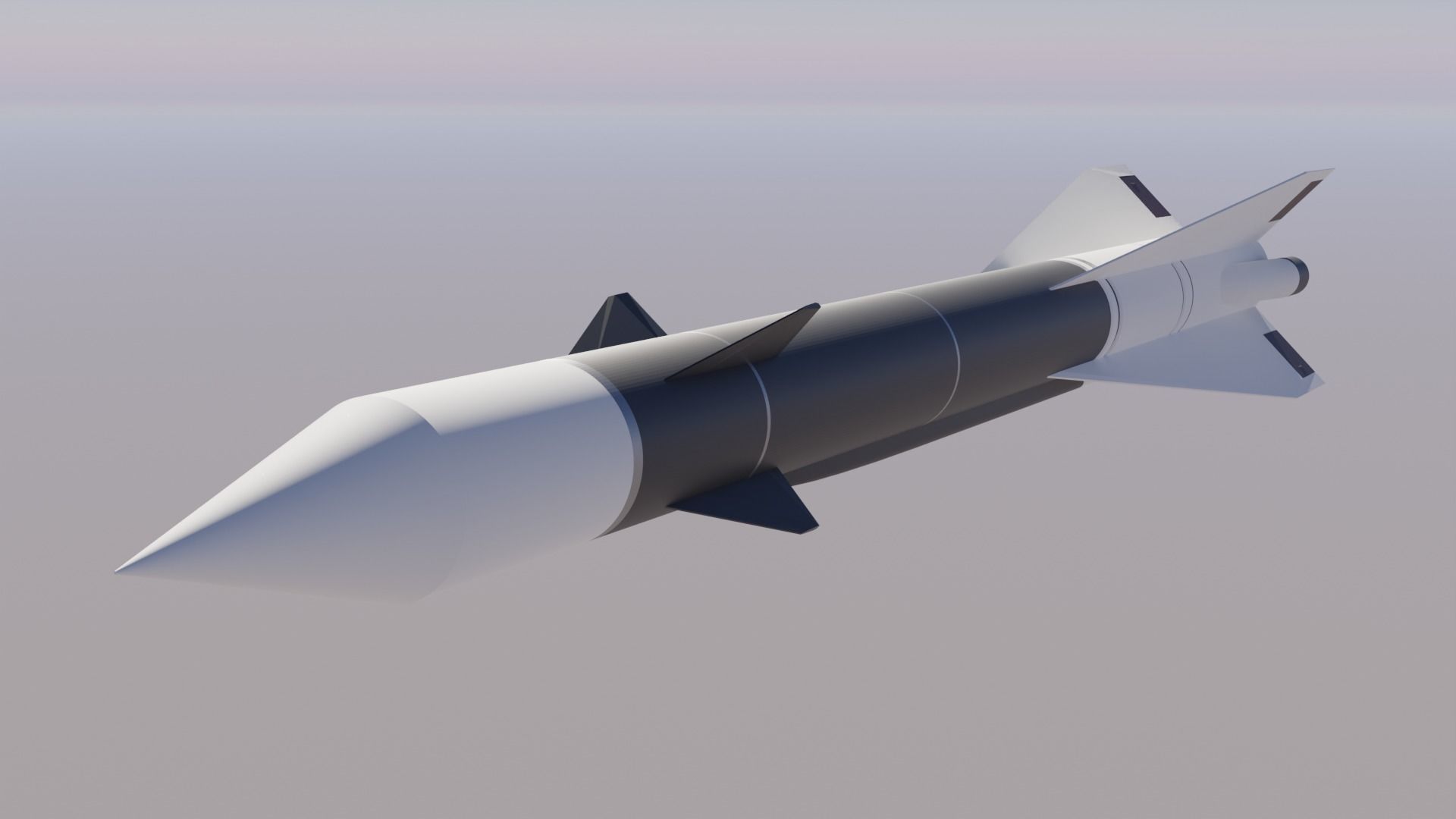 3D model Ultimate Russian Air to Air Missiles Pack VR / AR / low-poly ...