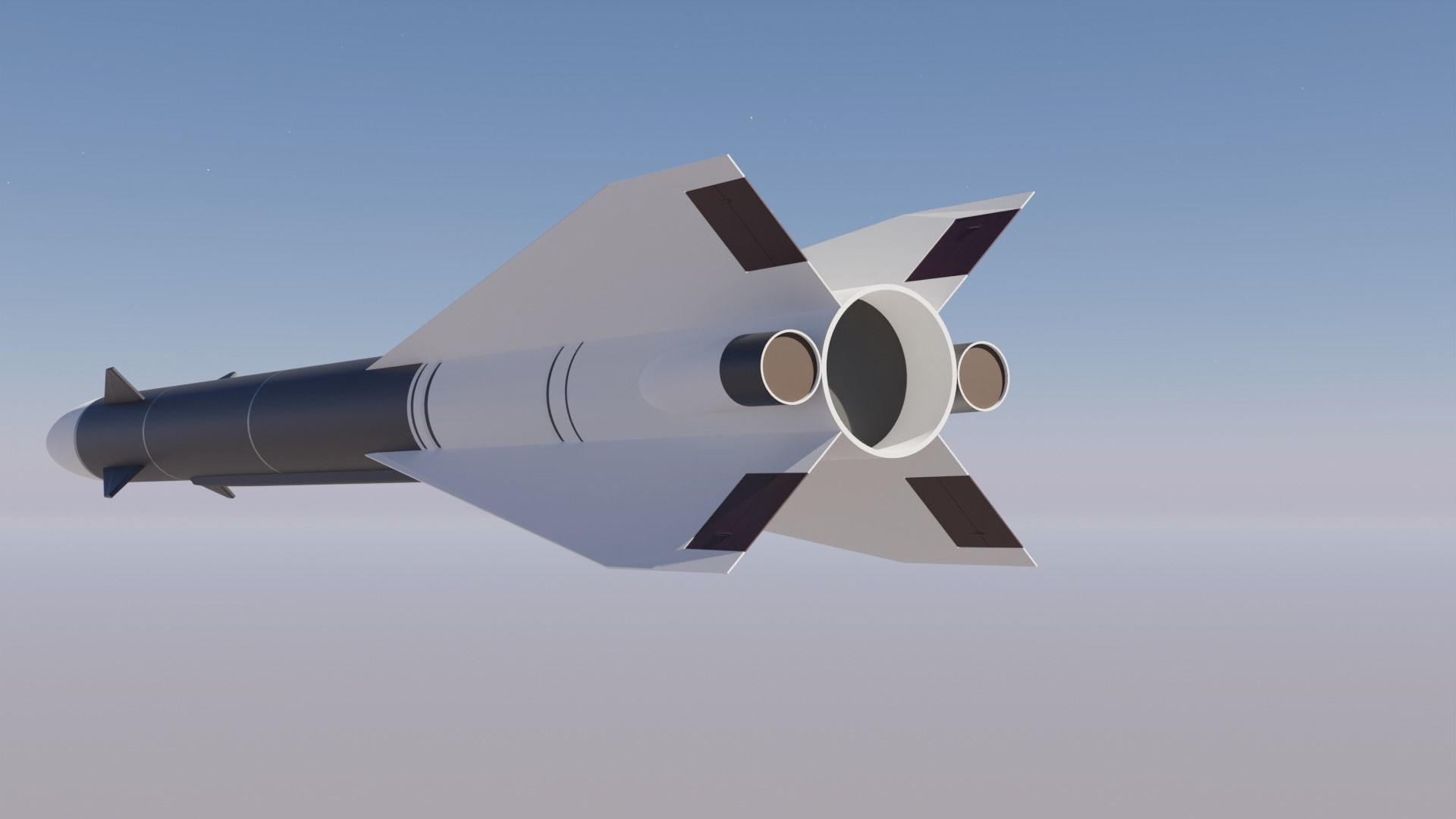 3D model Ultimate Russian Air to Air Missiles Pack VR / AR / low-poly ...