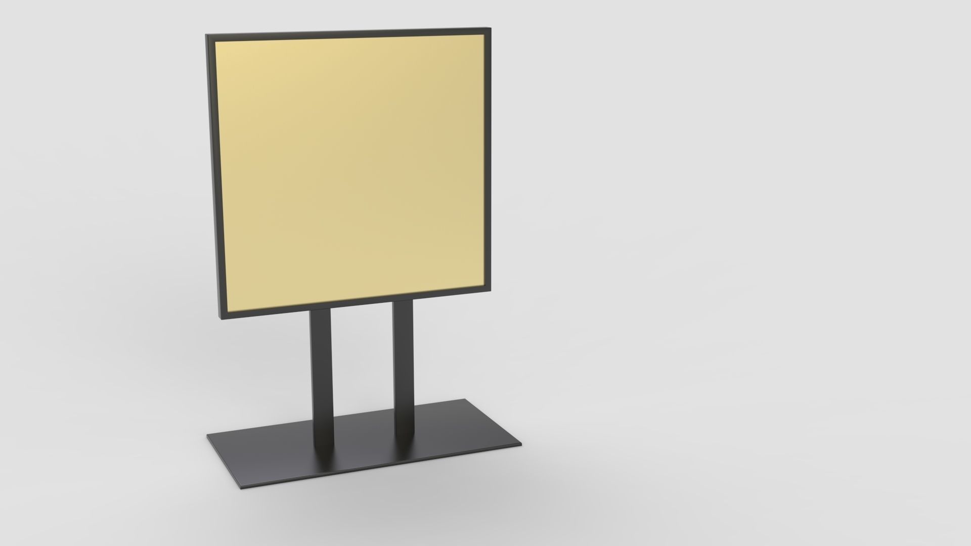 Glossy Display Stand 3D model | CGTrader