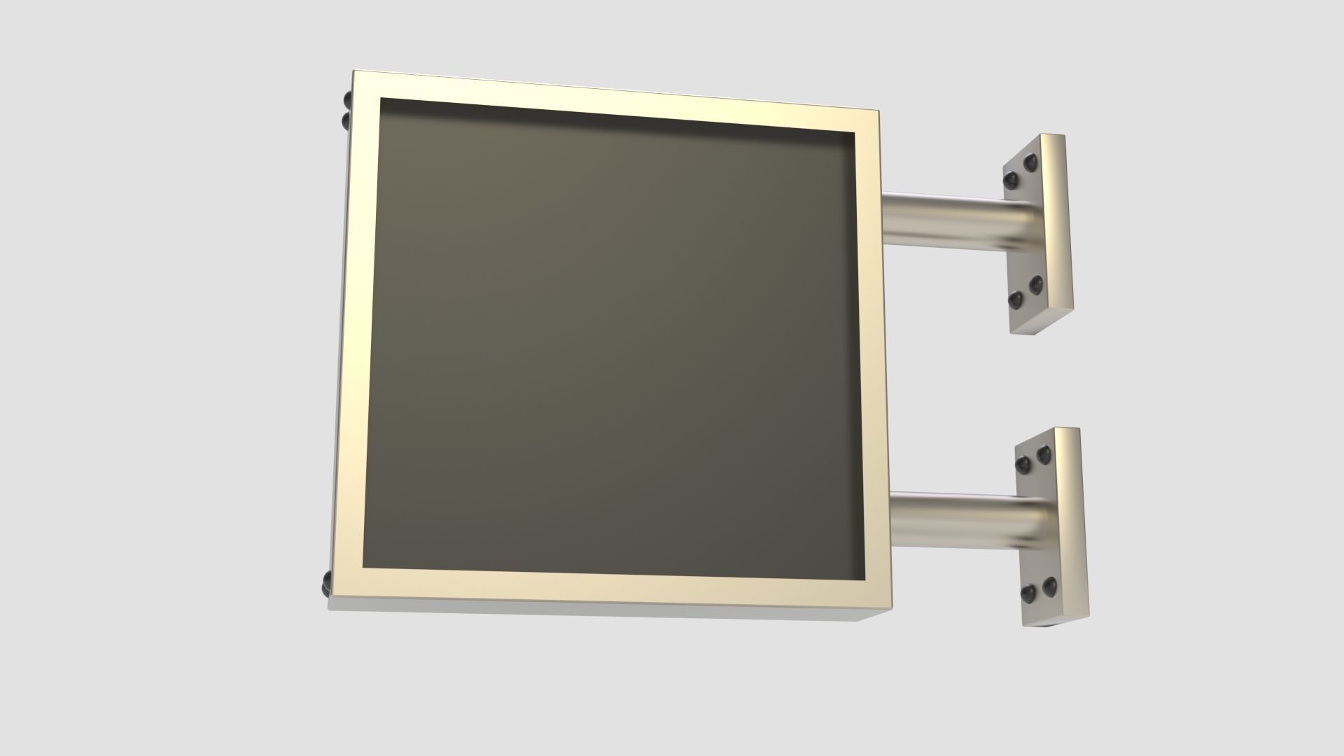 Square Signboard 3D model | CGTrader