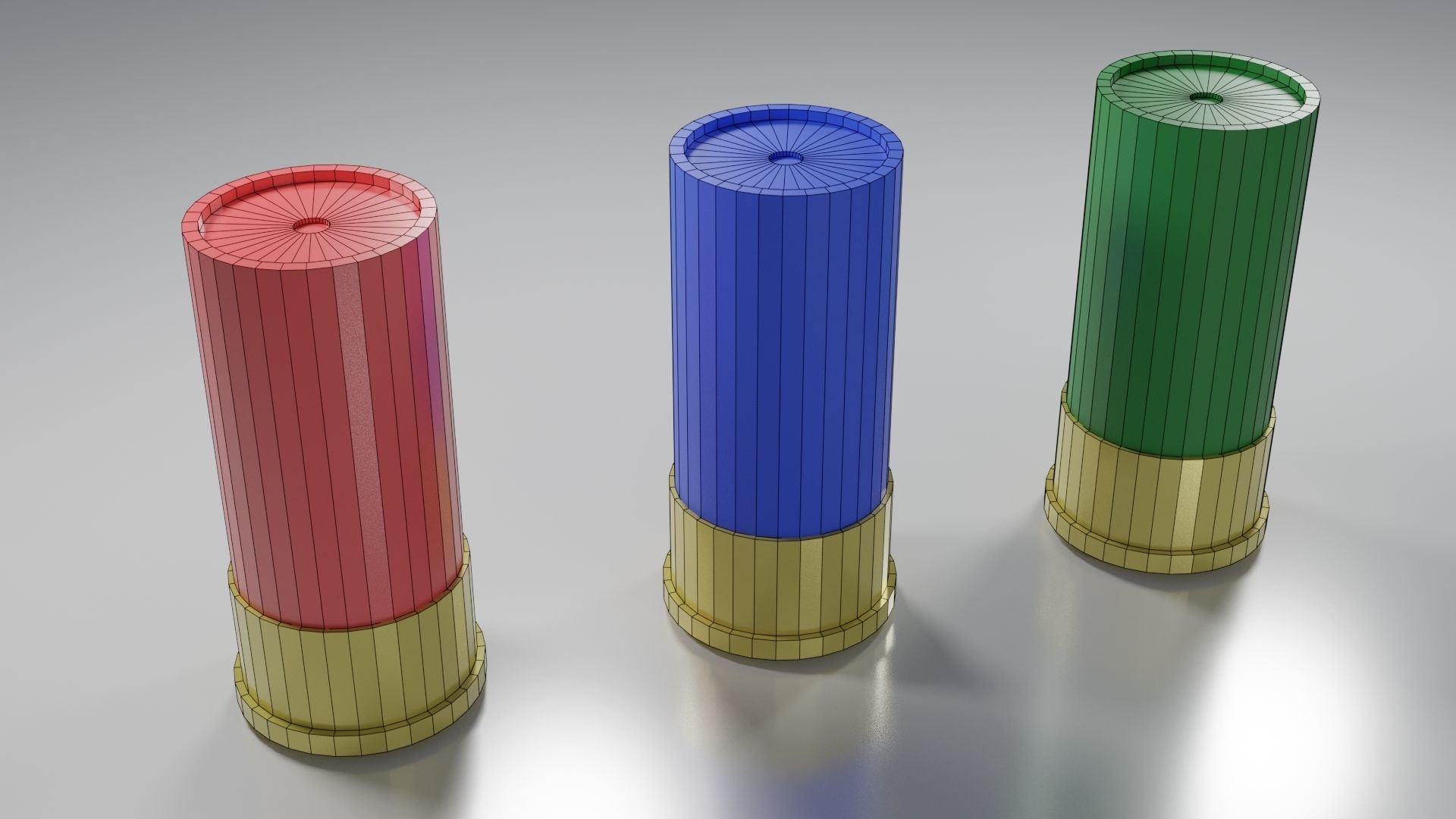3D model Modular Low Poly Ammo Pack VR / AR / low-poly | CGTrader