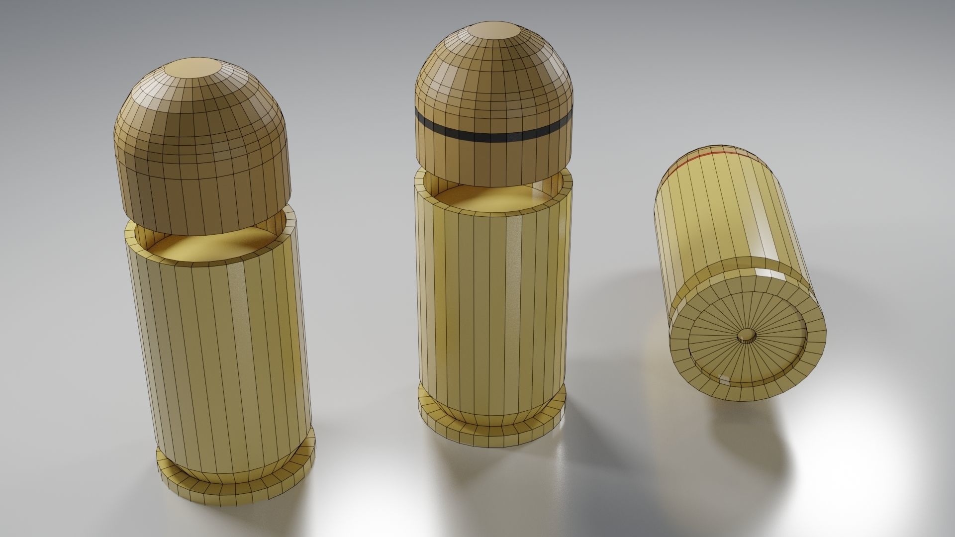 3D model Modular Low Poly Ammo Pack VR / AR / low-poly | CGTrader