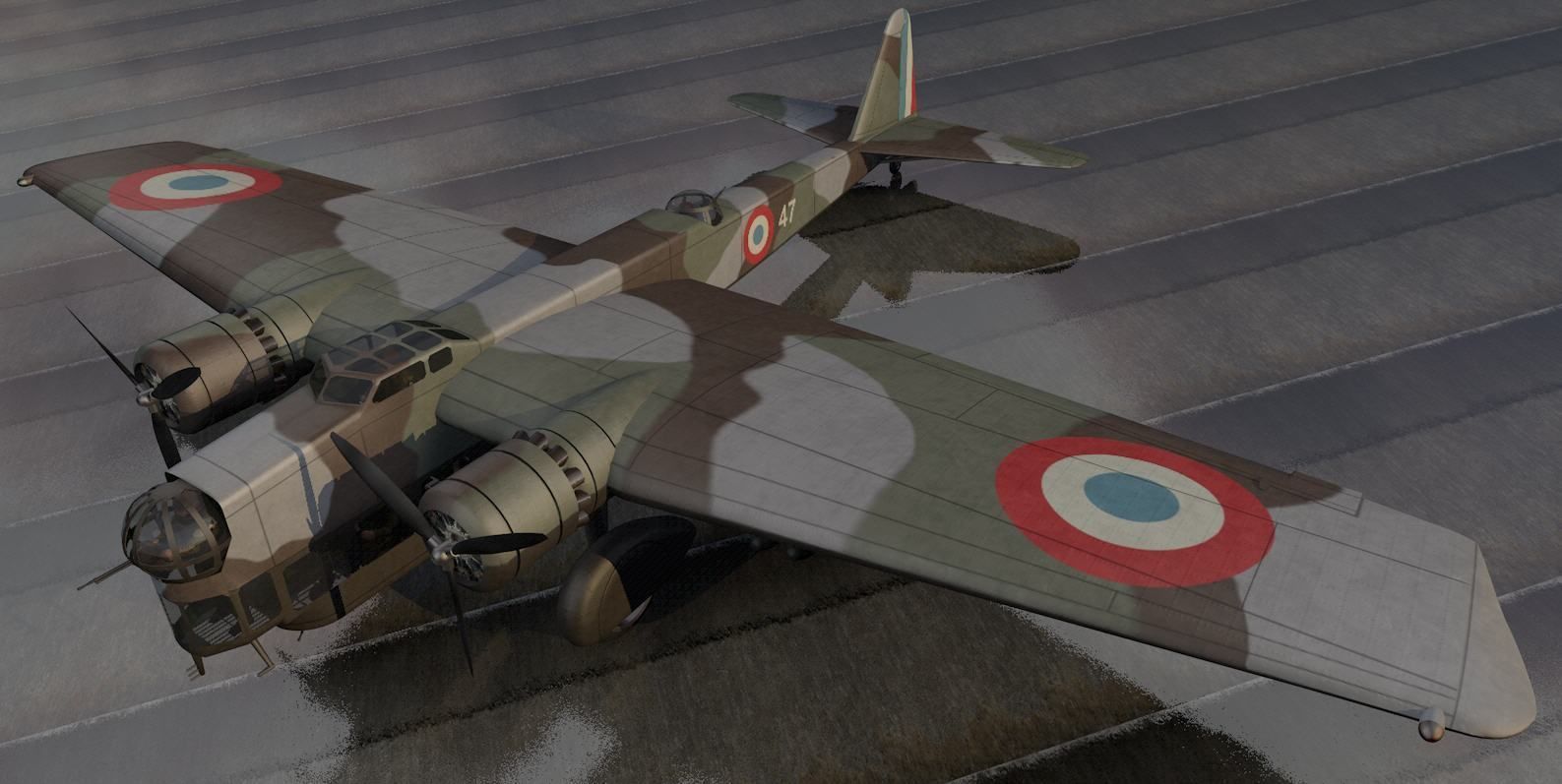 Amiot 143M 3D model | CGTrader