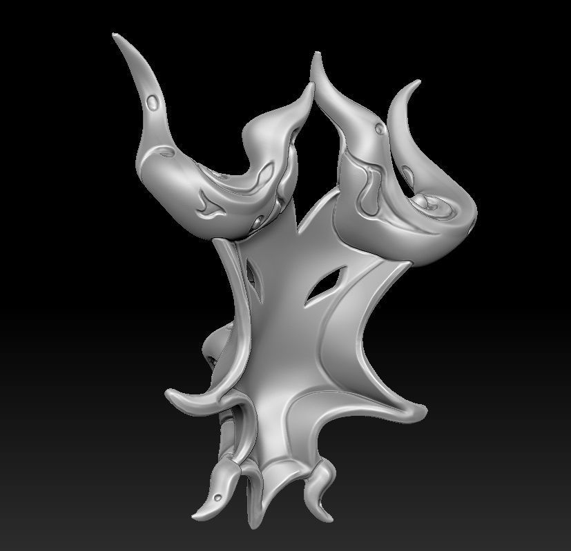 Forest mask 3d print 3D model 3D printable | CGTrader