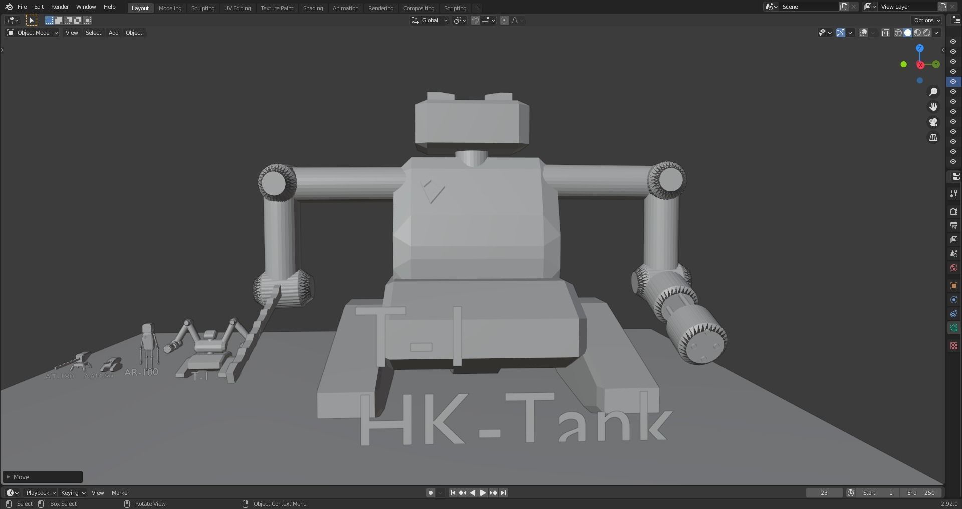 Terminator evolution Low Poly Asset Pack free 3D model | CGTrader
