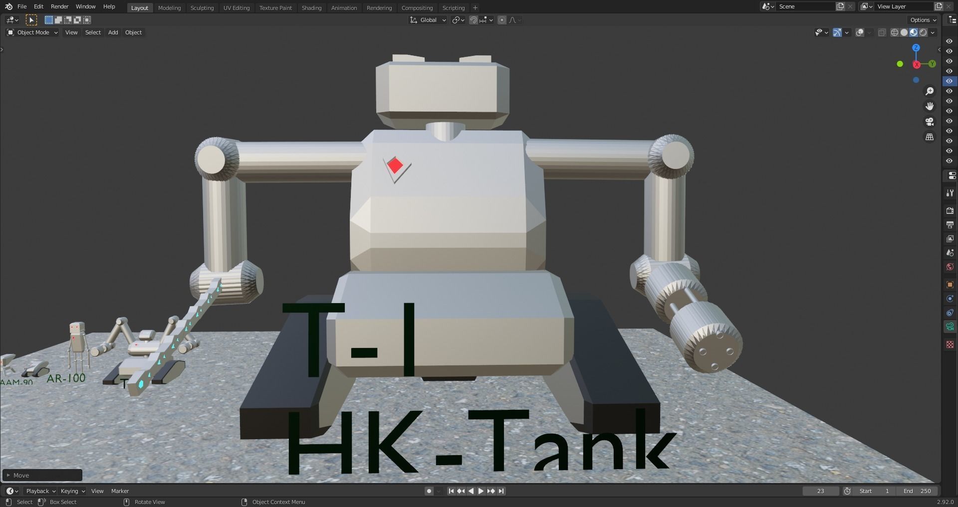 Terminator evolution Low Poly Asset Pack free 3D model | CGTrader