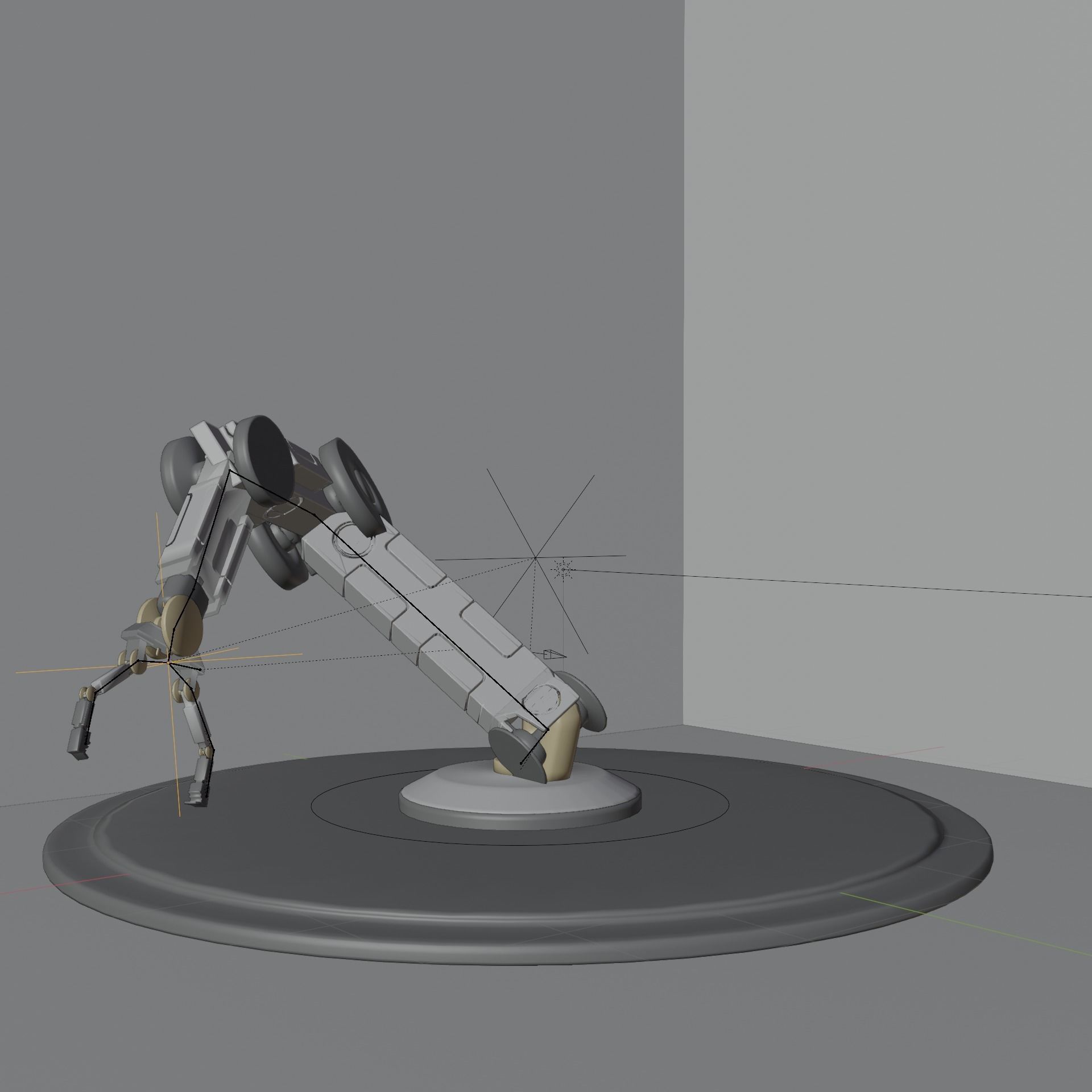 3D model Robot arm low poly VR / AR / low-poly | CGTrader