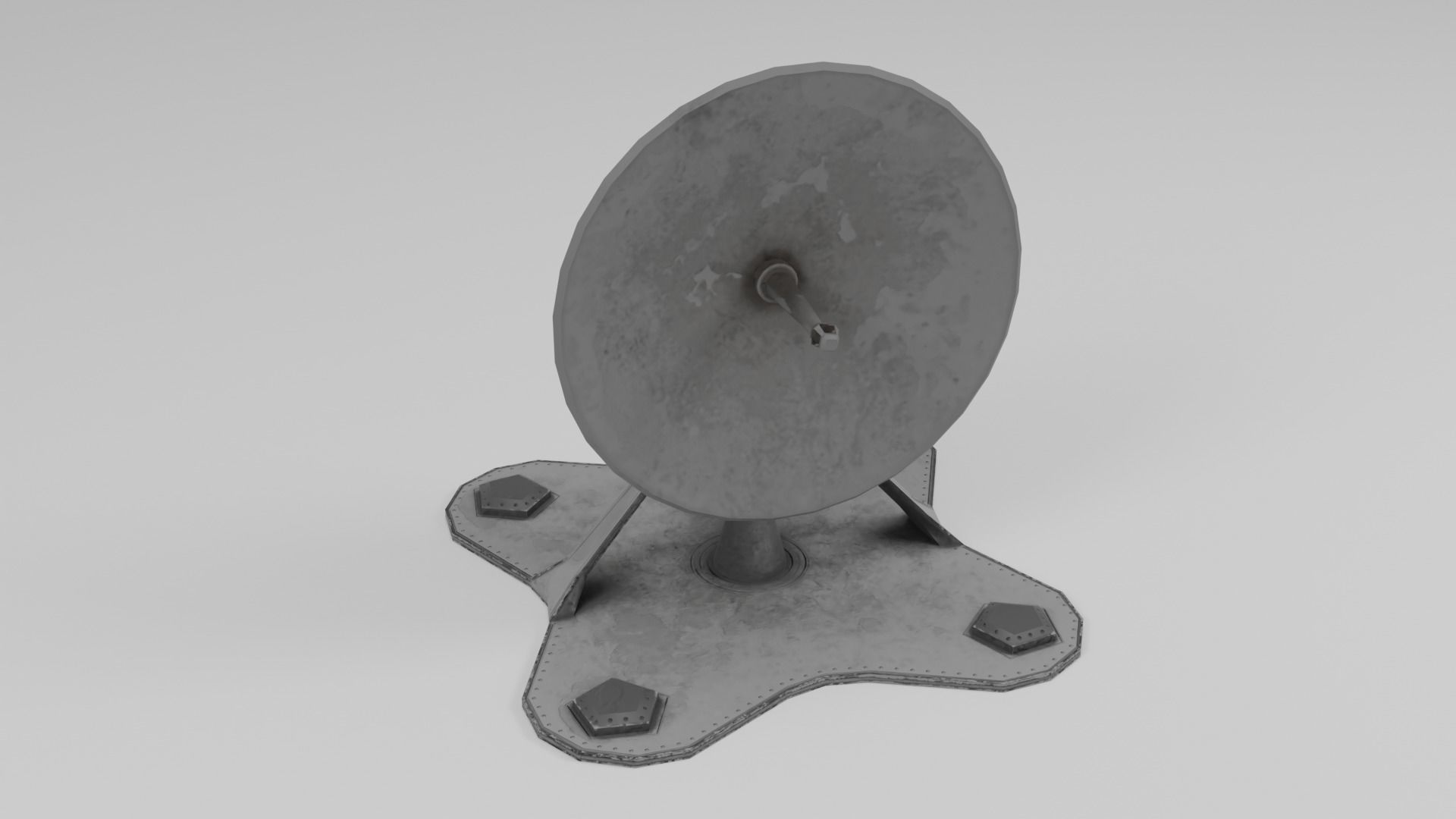 3D model Low poly containers for colony VR / AR / low-poly rigged ...