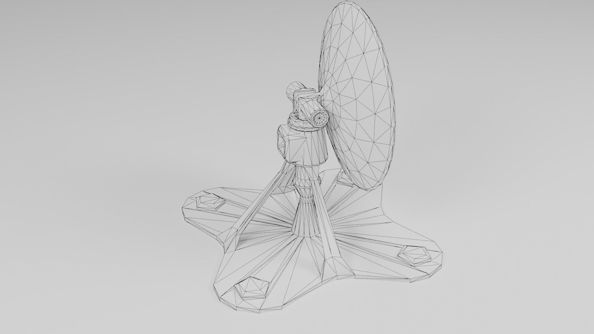 3D model Low poly containers for colony VR / AR / low-poly rigged ...