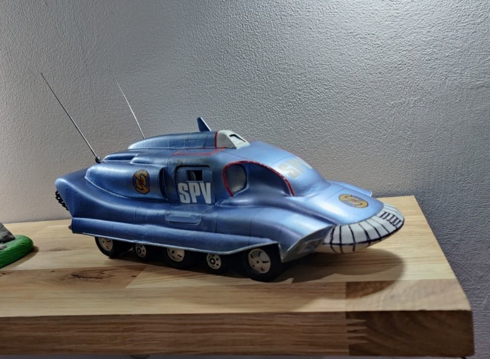 Spectrum Patrol Vehicle Scale model 3D model 3D printable | CGTrader