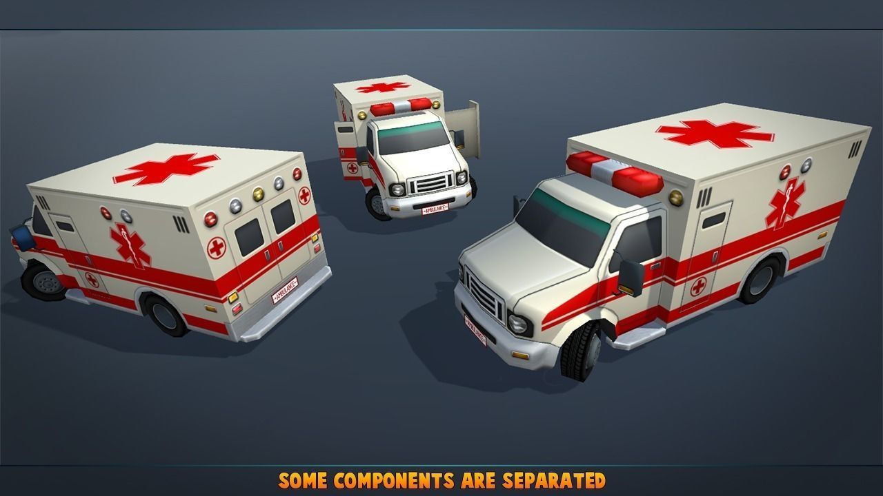 3D model Complete Vehicle Pack V1 VR / AR / low-poly | CGTrader